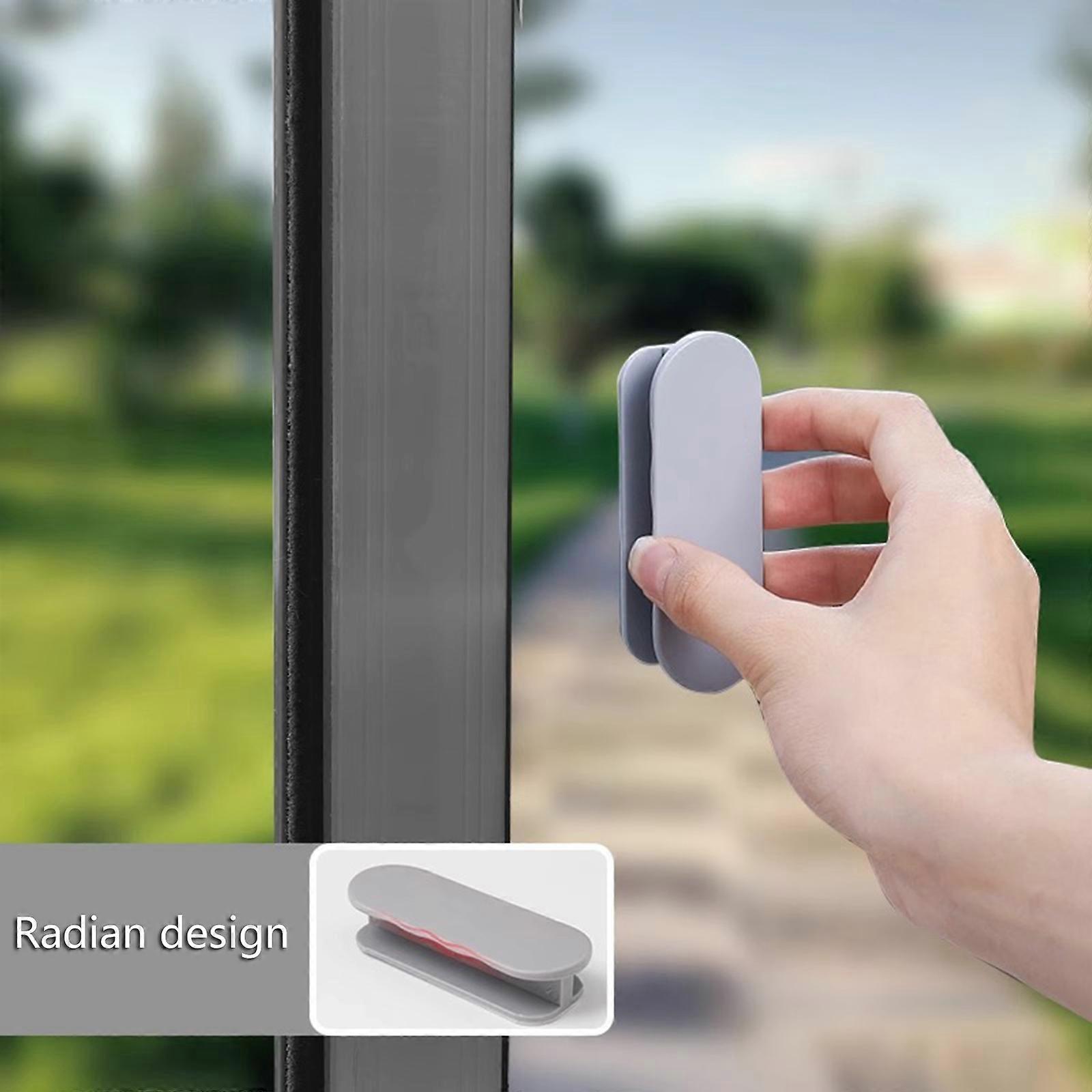 2Pcs Window Cabinet Drawer Handles Self Adhesive Door Wardrobe Handle ...