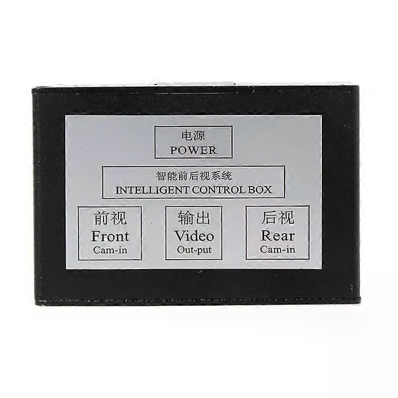 Reversing System Two-Way Control Box Front And Rear View With Manual ...