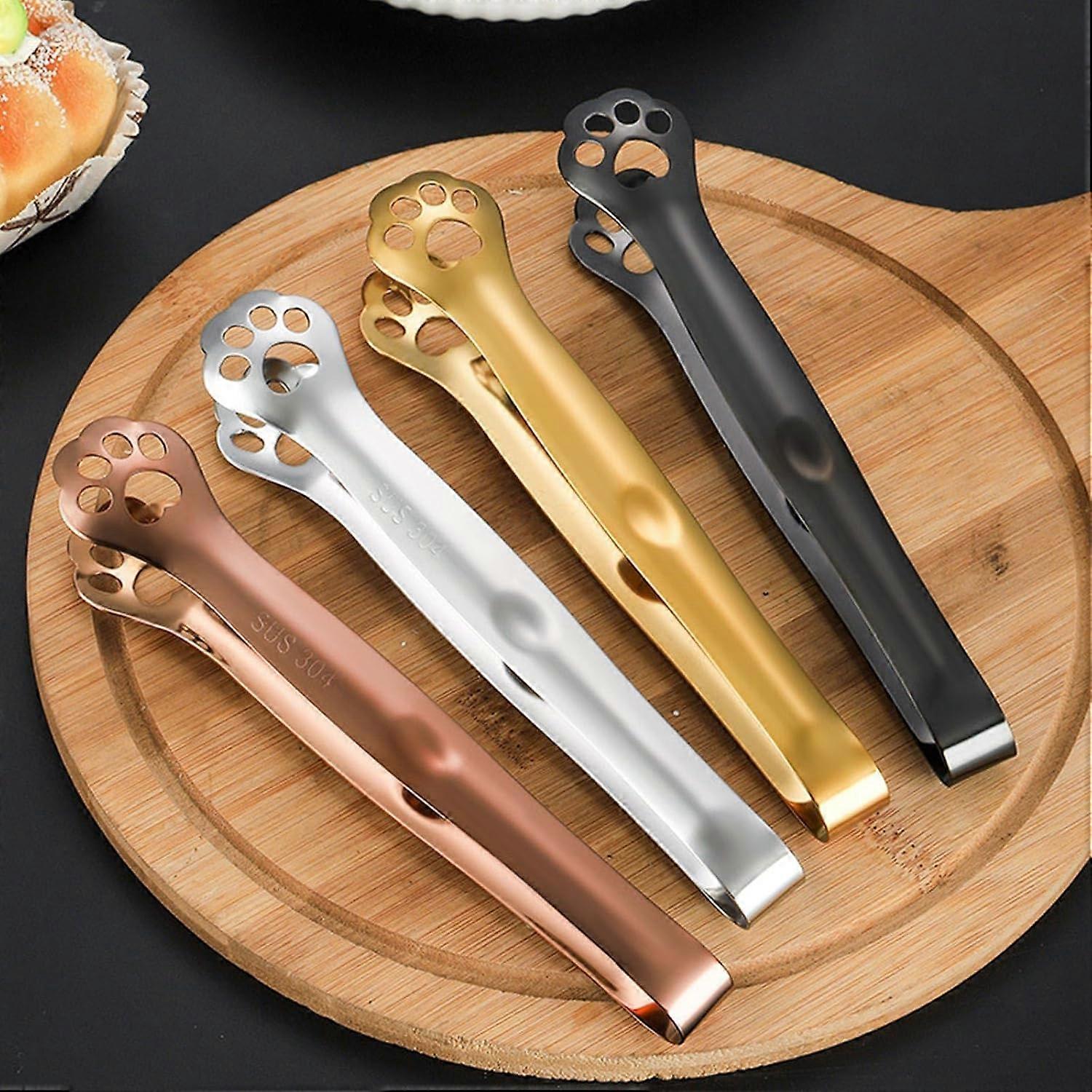 Stainless Steel Serving Tongs, Claw Shape Ice Cube Tongs, Sugar Tongs ...