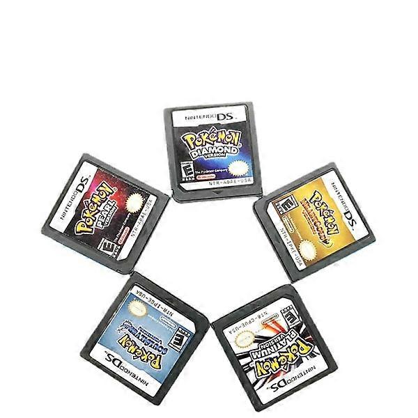 11 Models Classics Game DS Cartridge Console Card - SOULSILVER ...