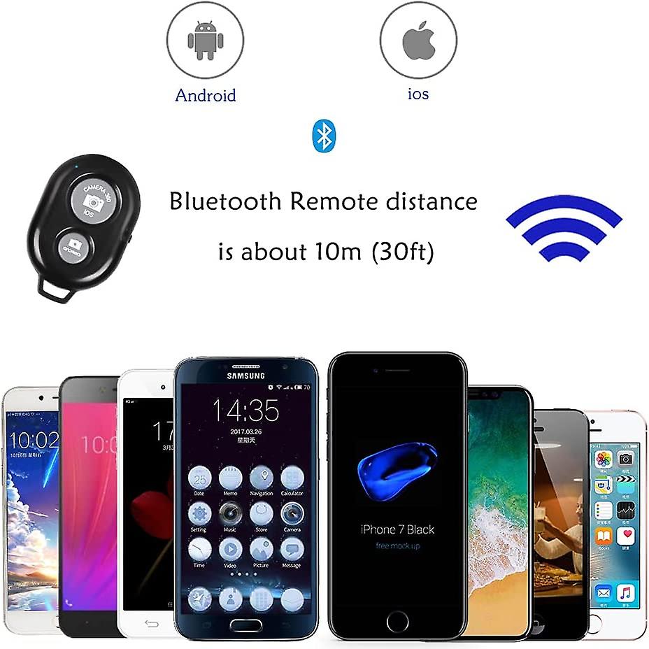 2pcs Bluetooth Camera Remote Control-bluetooth Remote Control For ...