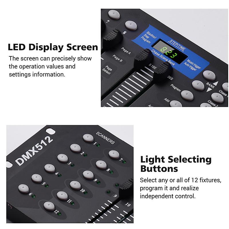 Wireless Dmx512 Light Controller Console Panel | Fruugo UK