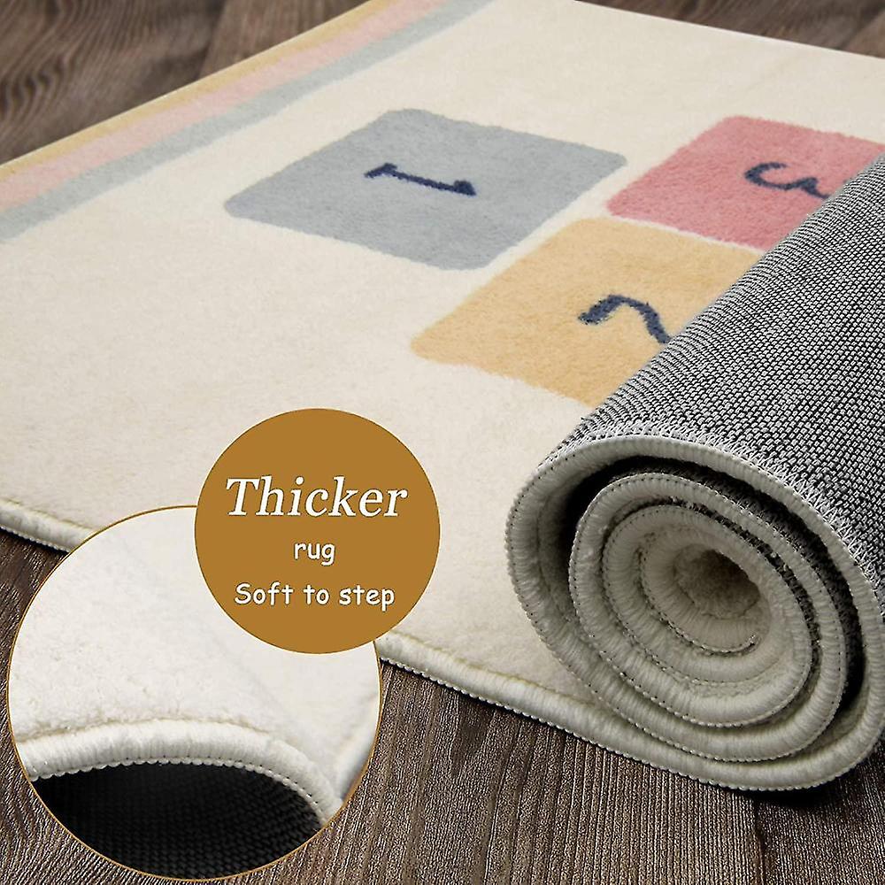 Rainbow Sky Hopscotch Game Rugs | Fruugo UK