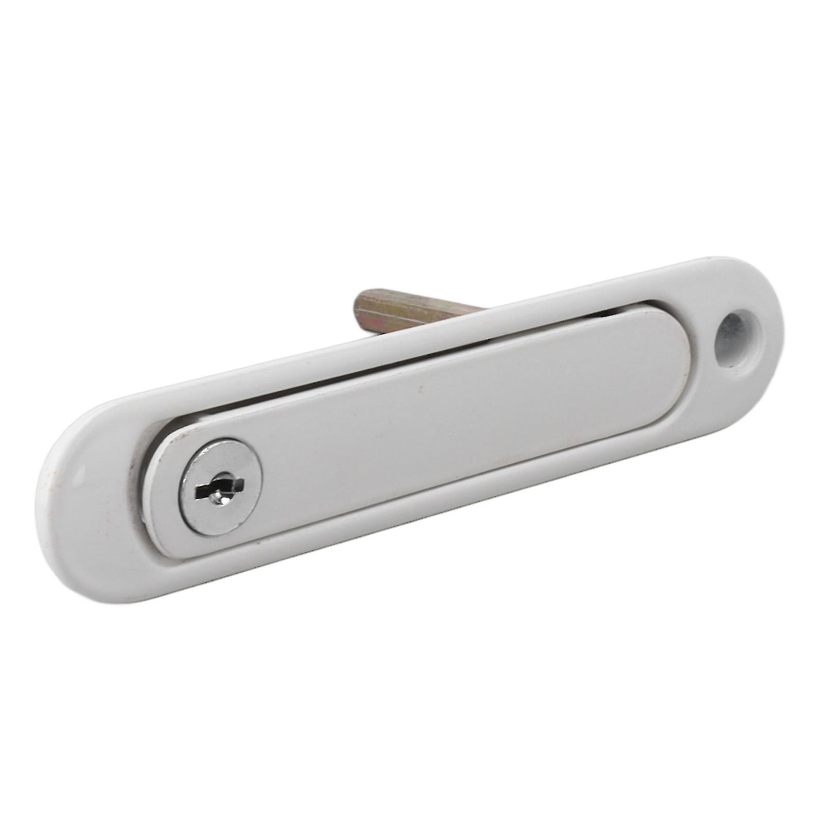 Screen Door Push Pull Latch Hidden Handle Lock with Key for Casement ...