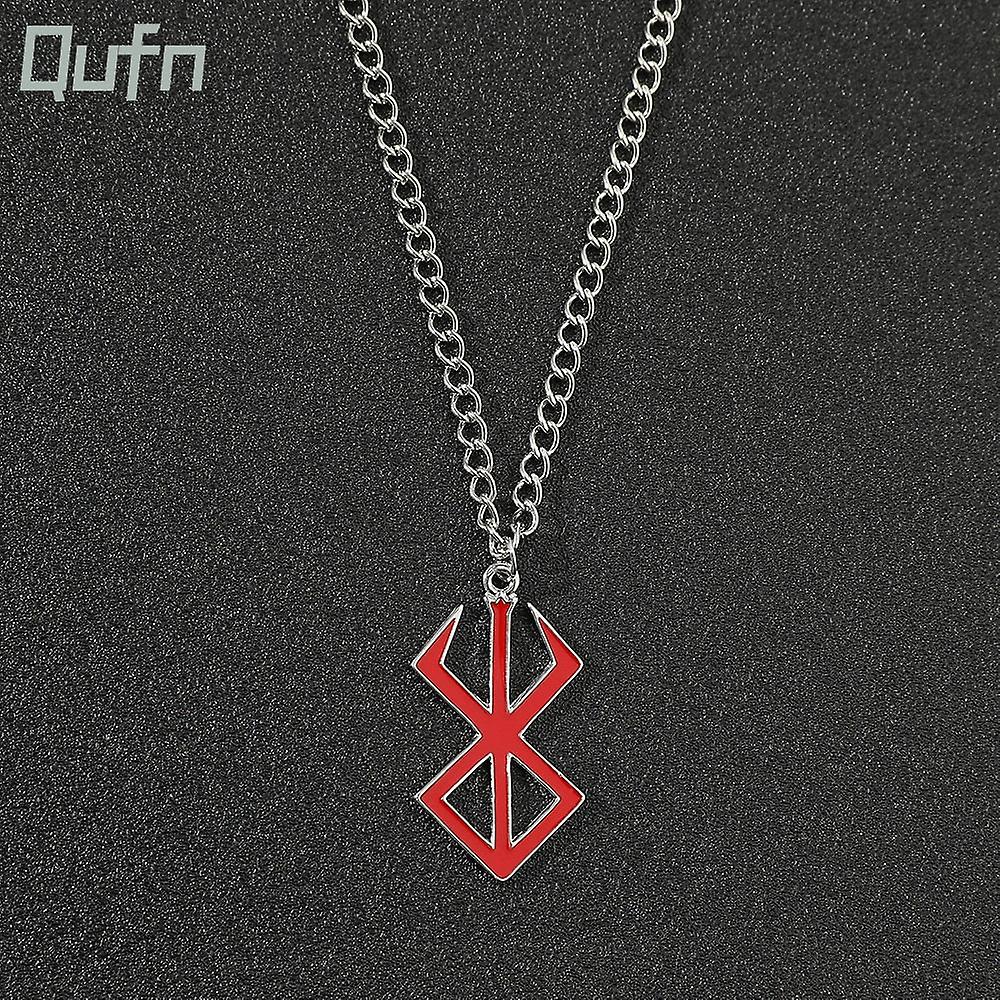 Berserk Necklace Guts Sword Logo Pendants Choker The Mad Warrior Of ...