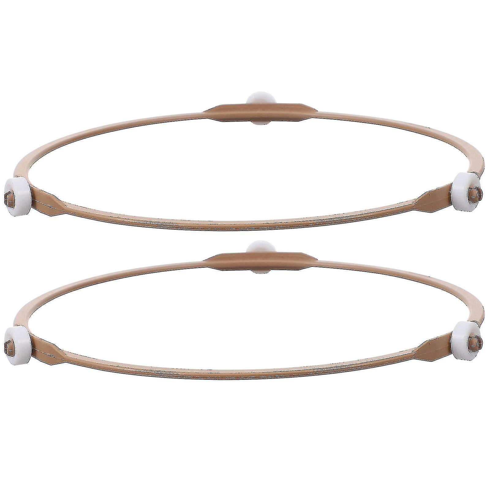 2pcs Microwave Turntable Rings Microwave Oven Tray Rotating Roller ...