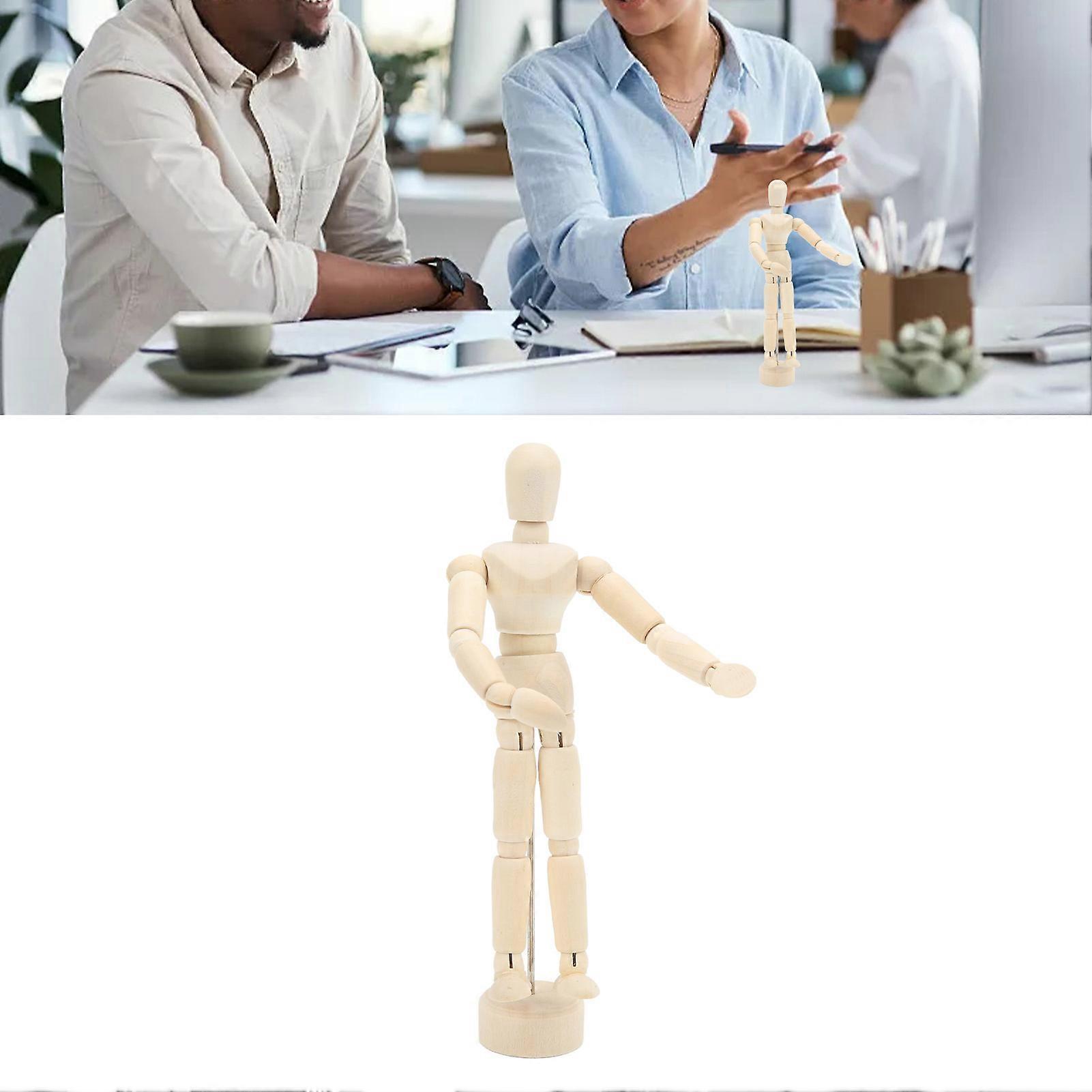 Wooden Mannequin 14 Rotatable Joint Drawing Mannequin Human Body ...