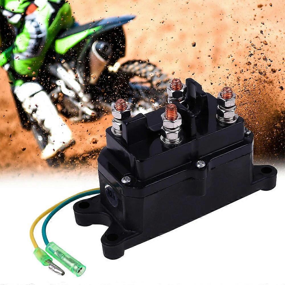 12V Winch Relay Boat ATV Truck Control Contactor Winch Control Solenoid ...