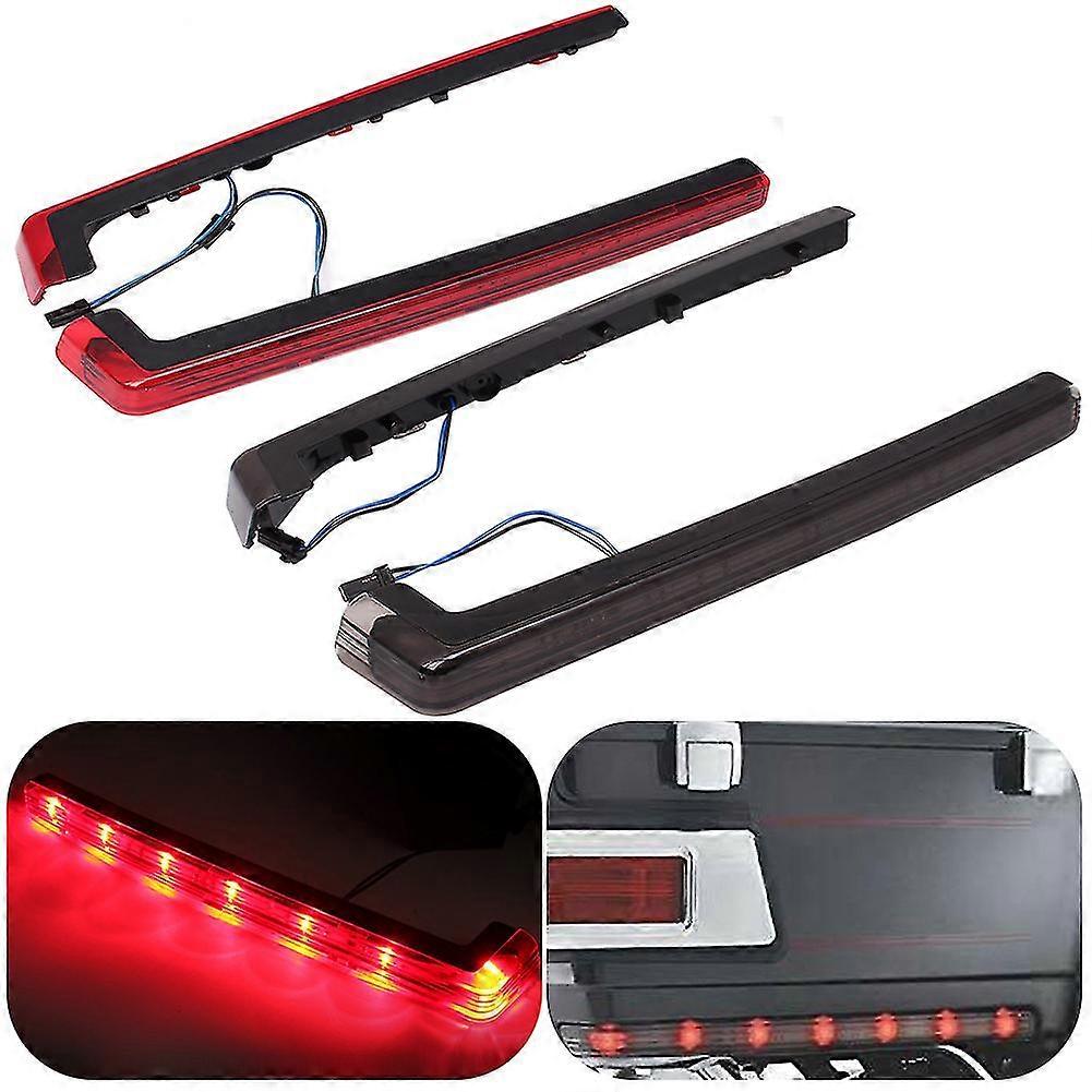 Exquisite Motorcycle Red/smoke Tour Pak Pack Accent Side Panel Led ...