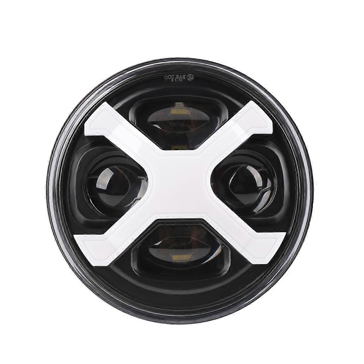 Motorcycle 5.75 Inch Round Led Headlight 40W 5-3/4Inch Headlight for ...