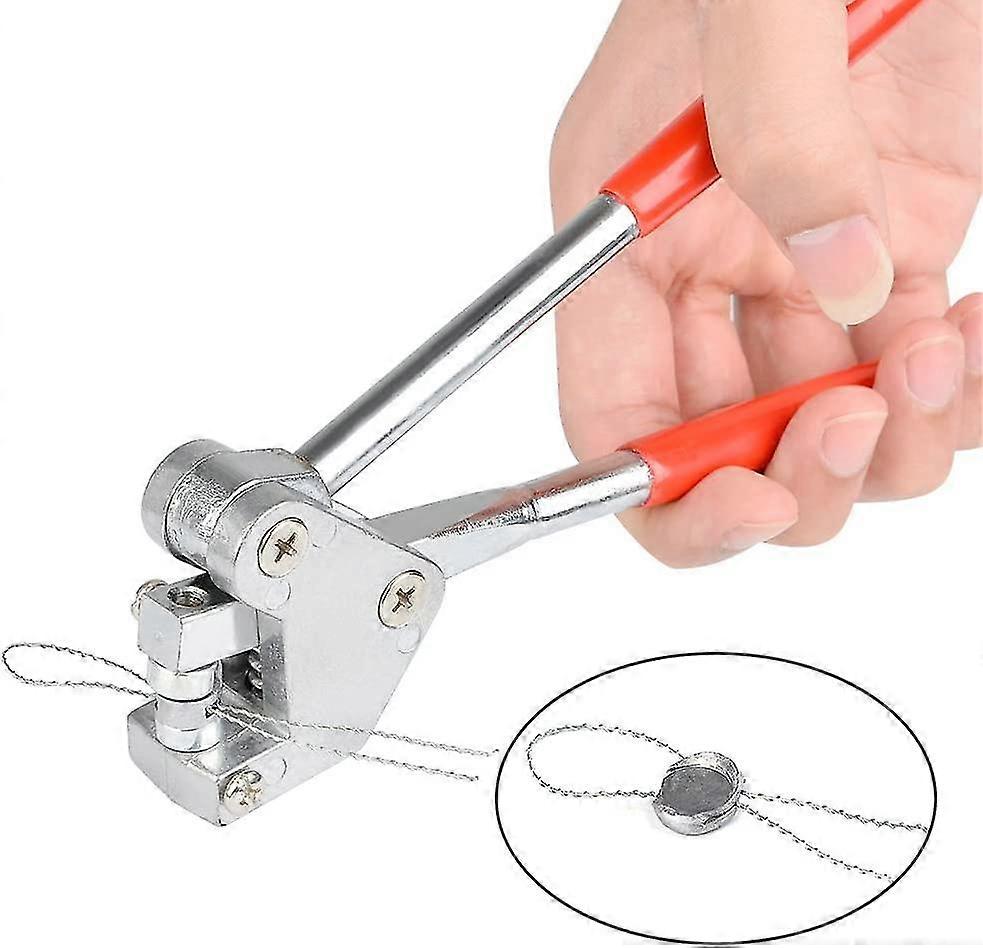 Pliers Sealing Set Red Lead Seal 10mm Plastic Handle (1x Sealing Cable ...