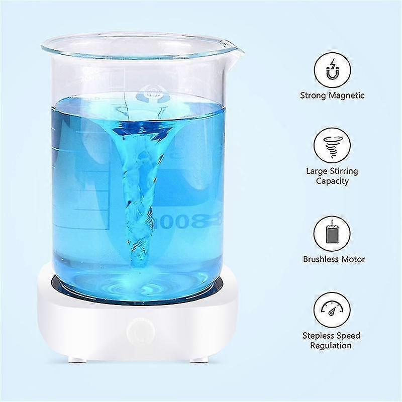 Magnetic Stirrer Mini Lab Stir Mixer Portable Stirrer Plate With Stir ...