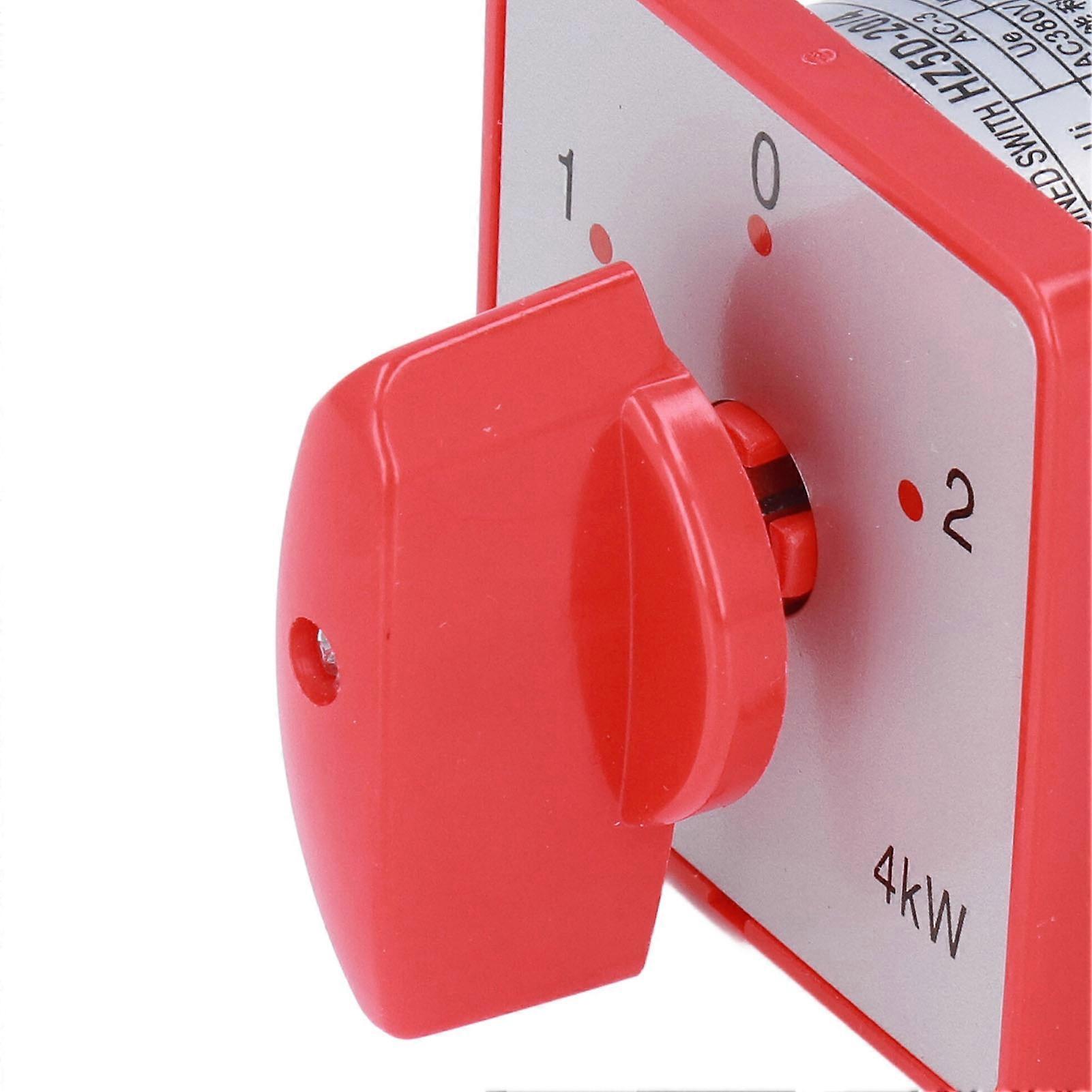 Changeover Switch 2 Pole 3 Position Cam Changeover Control Selector ...