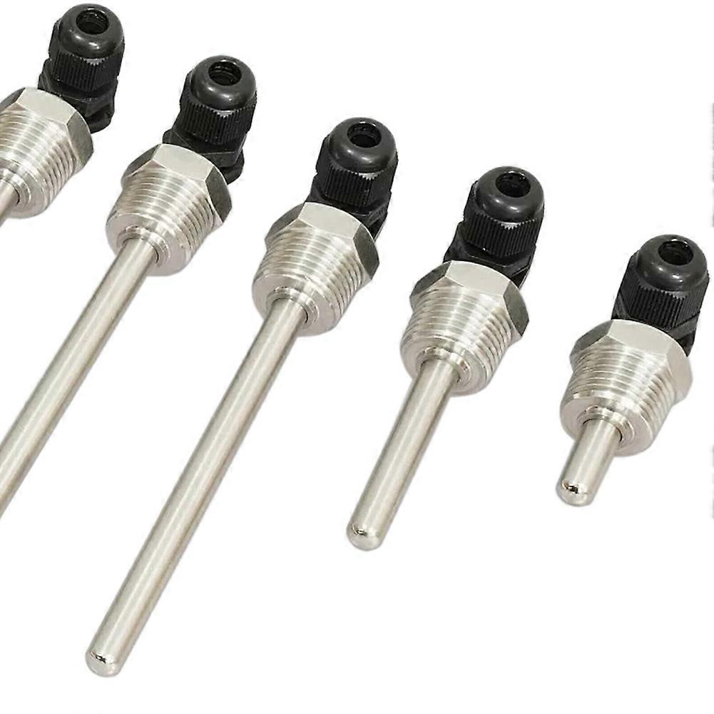 Temperature Sensors Thermowell Waterproof 2Mpa Max Pressure 30/50/100 ...
