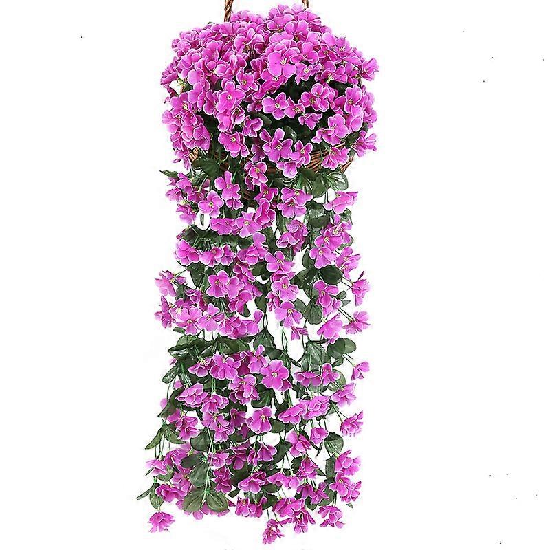 Simulation Hanging Plants Leaves Set Artificial Rattan Creeper Reusable ...