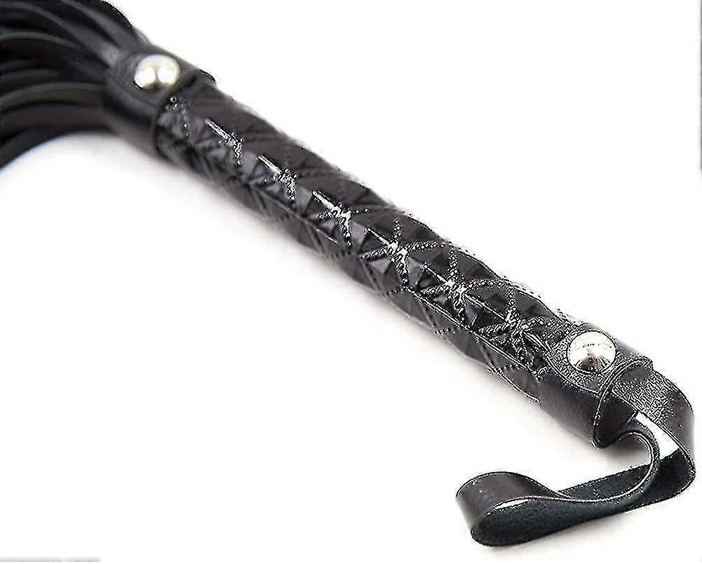 Artificial Leather Riding Whip Short Riding Whip (black) | Fruugo UK