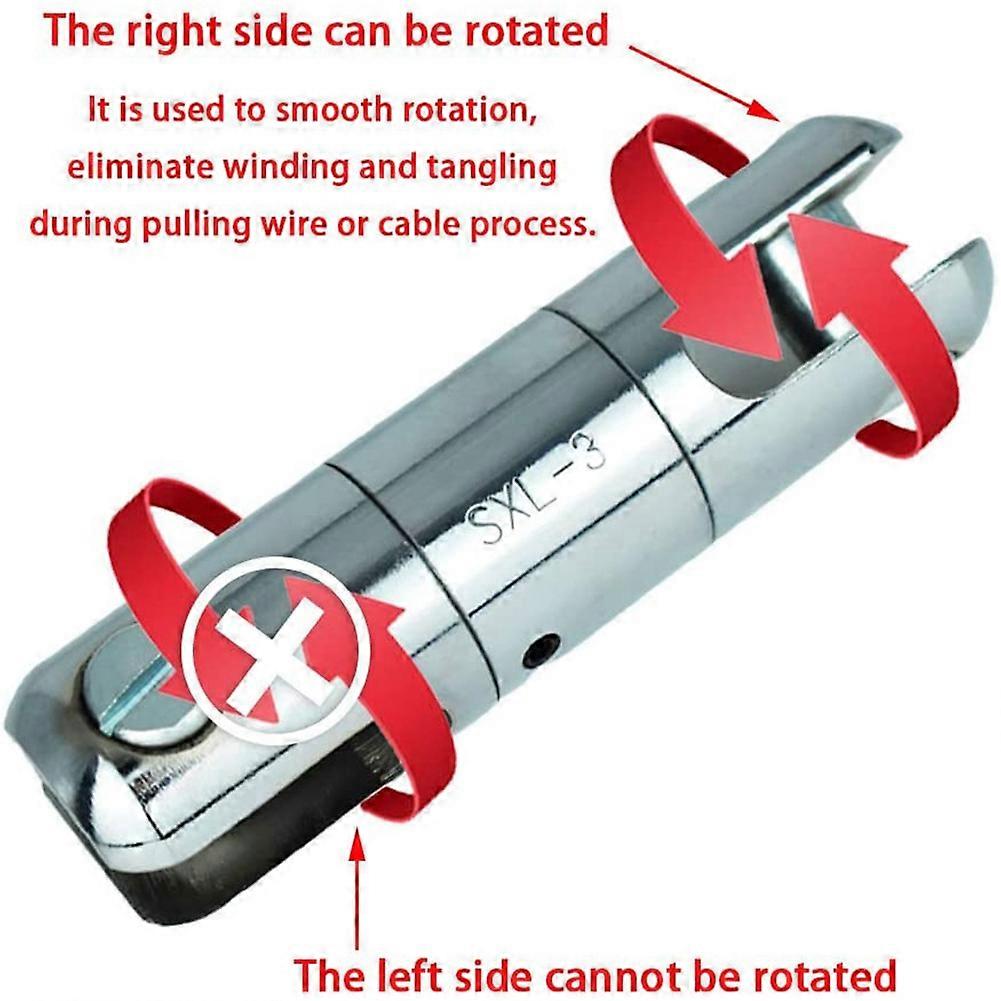 Cable Pulling Swivel Wire Bearing Breakaway Swivel 5 Ton - 1Pcs | Fruugo UK