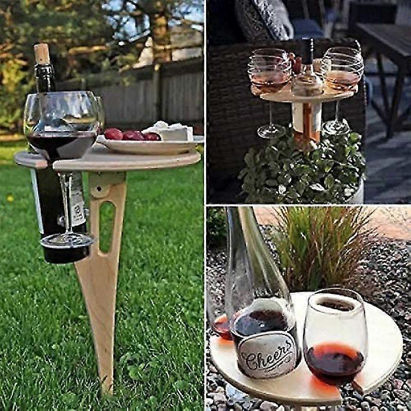 Folding Table For Outdoor Use, Wood Picnic Table, Mini Folding Table ...