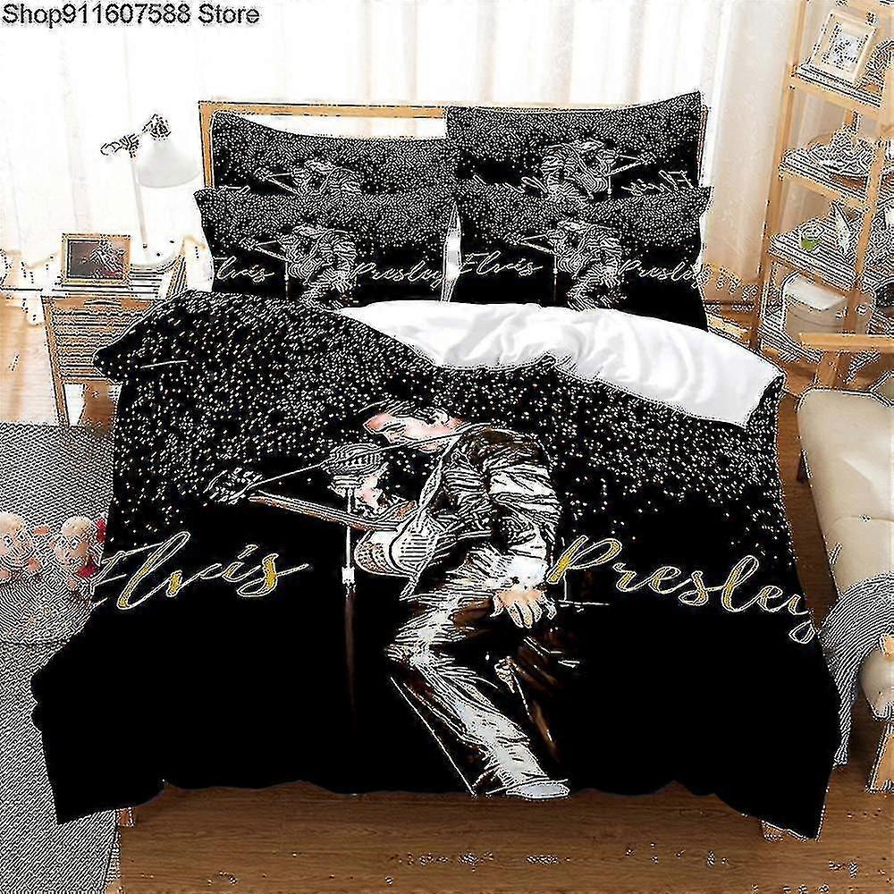 3d Elvis Presley Singer Bedding Set Fashion 3d Duvet Cover Set Luxury ...