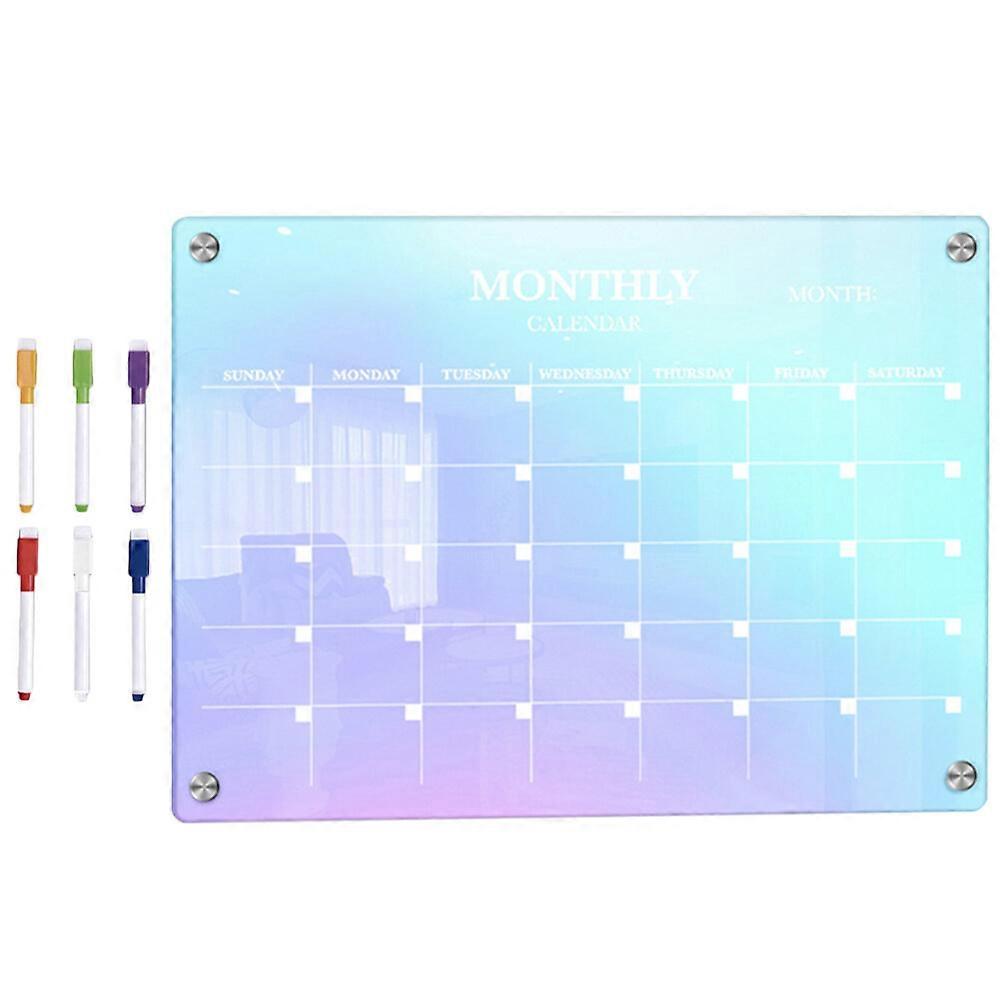 1 Set of Erasable Blank Planning Board Monthly Plan Board Monthly ...