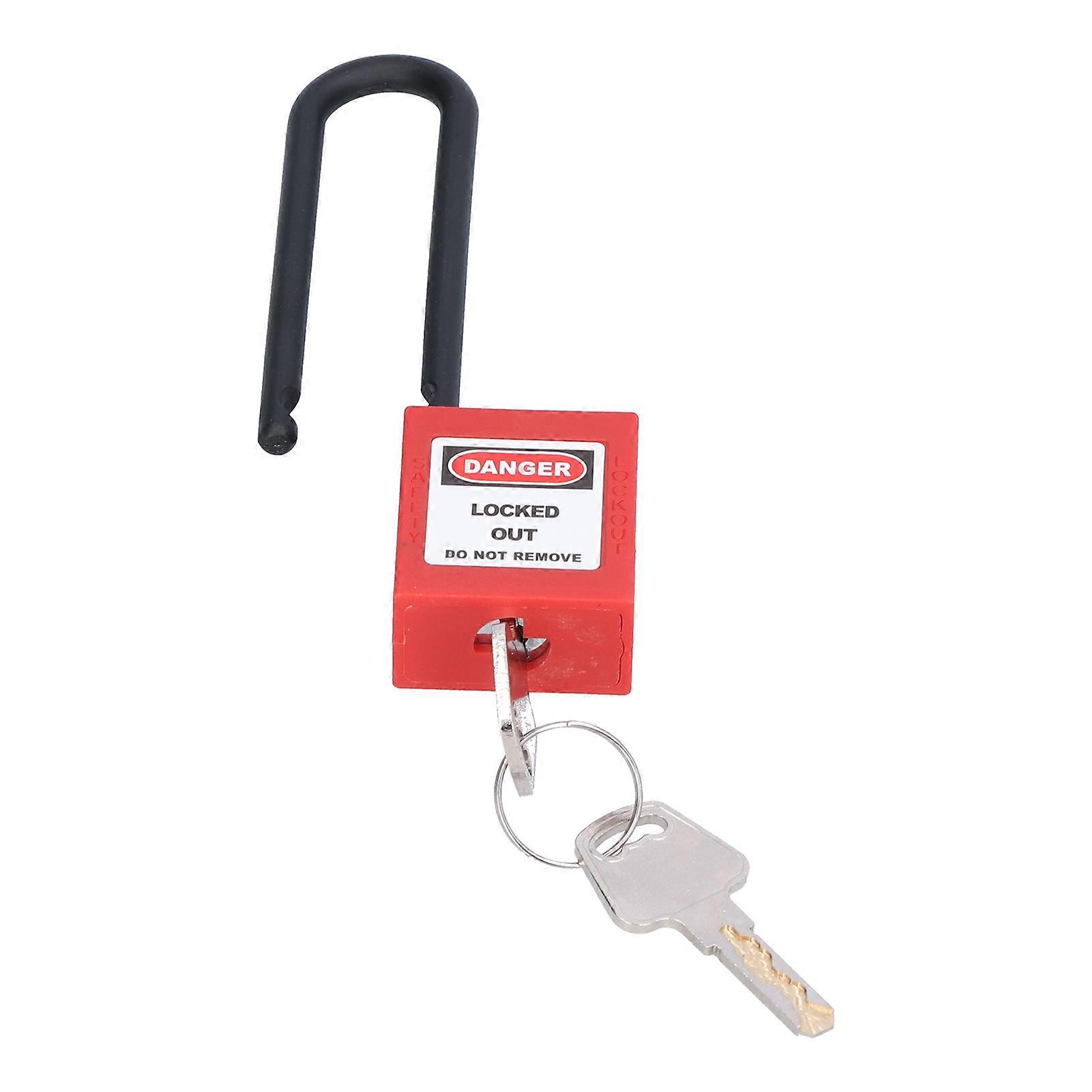 Industrial Safety Padlock 3in Nylon Beam Insulated AntiCorrosion ...