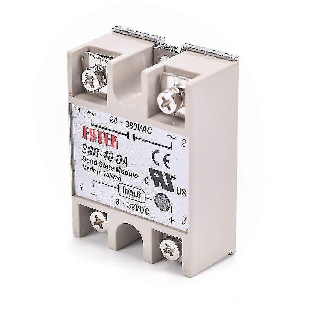 Industrial Solid State Relay Ssr 40A With Protective Flag Ssr-40Da 40A ...