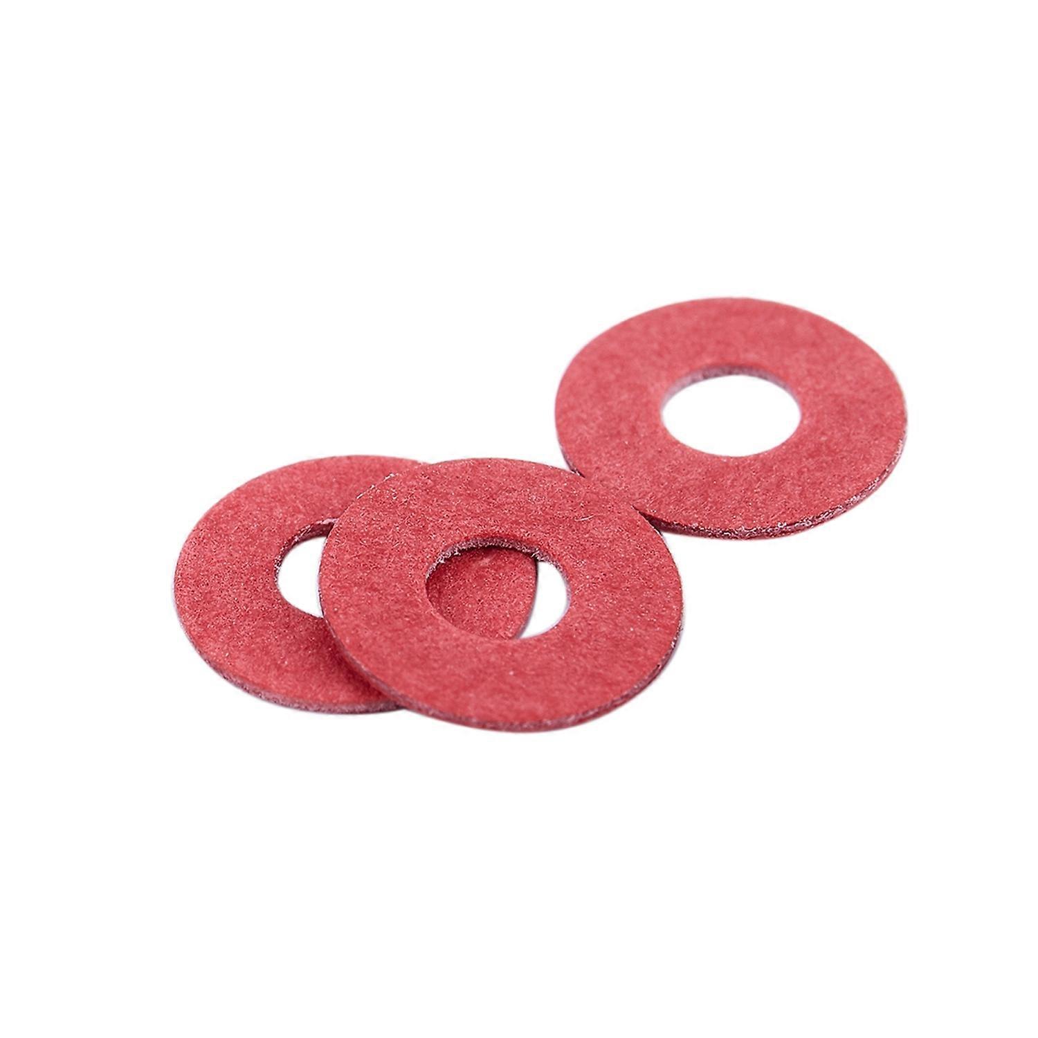200 Pcs 3x8x0.7mm Insulated Fiber Insulating Washers Spacers Red ...