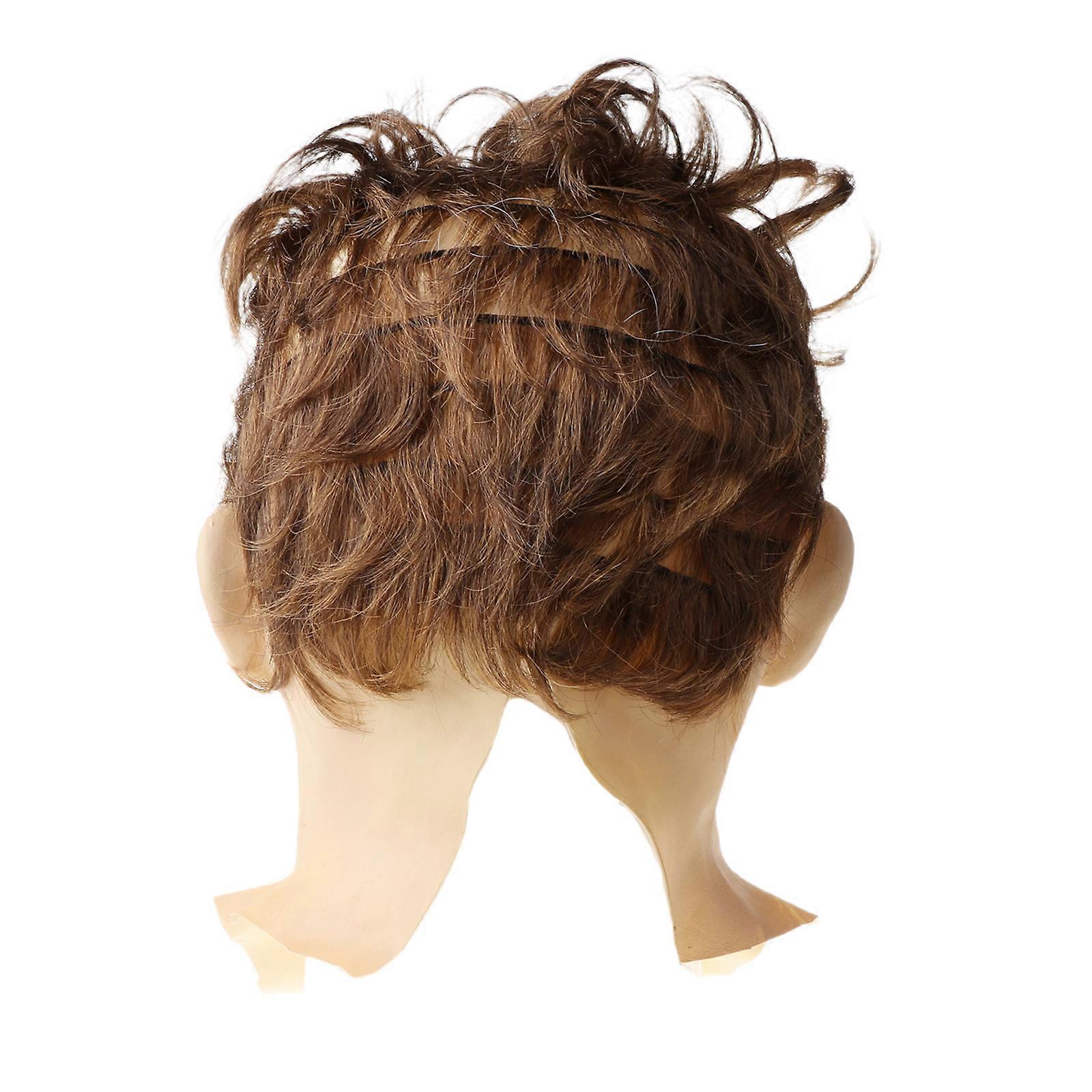 Realistic Bald Old Man Mask Latex Full Face Neck Helmet for Masquerade ...