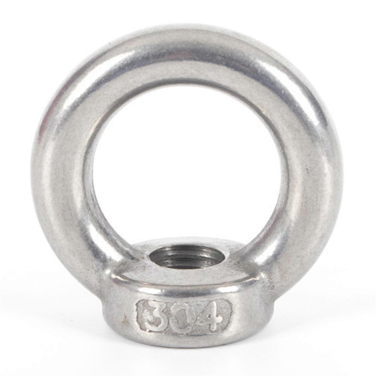 M6 Eye Nut Stainless Steel Marine Lifting Eye Nuts Ring Nut Eyelet ...