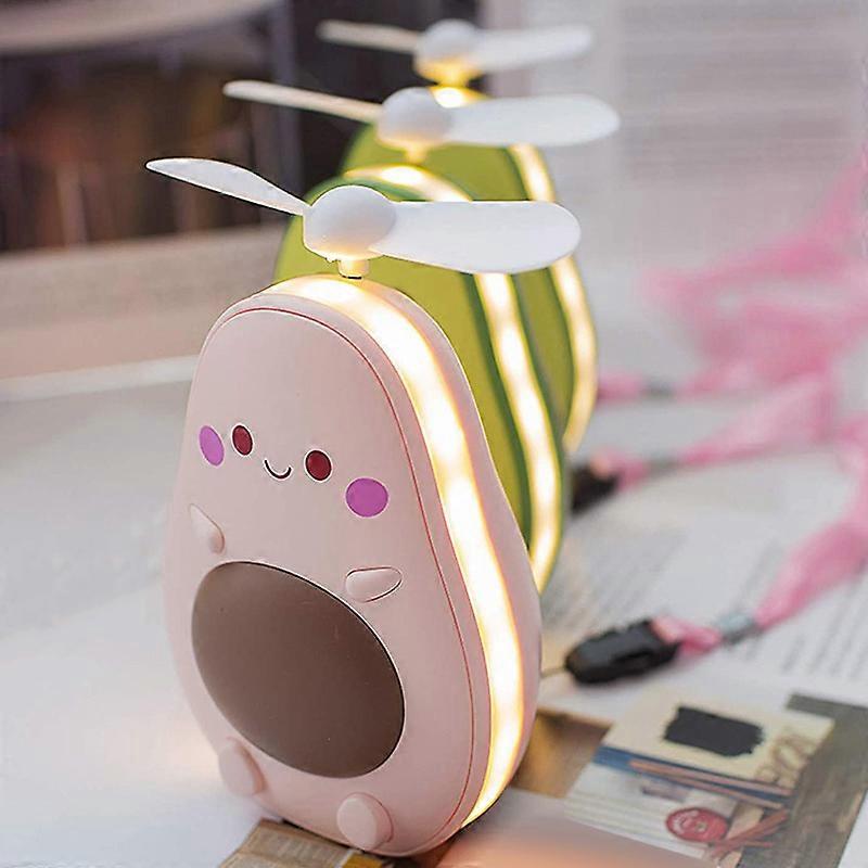 Avocado Shaped Practical Portable USB Charging Handheld Fan,Brown ...