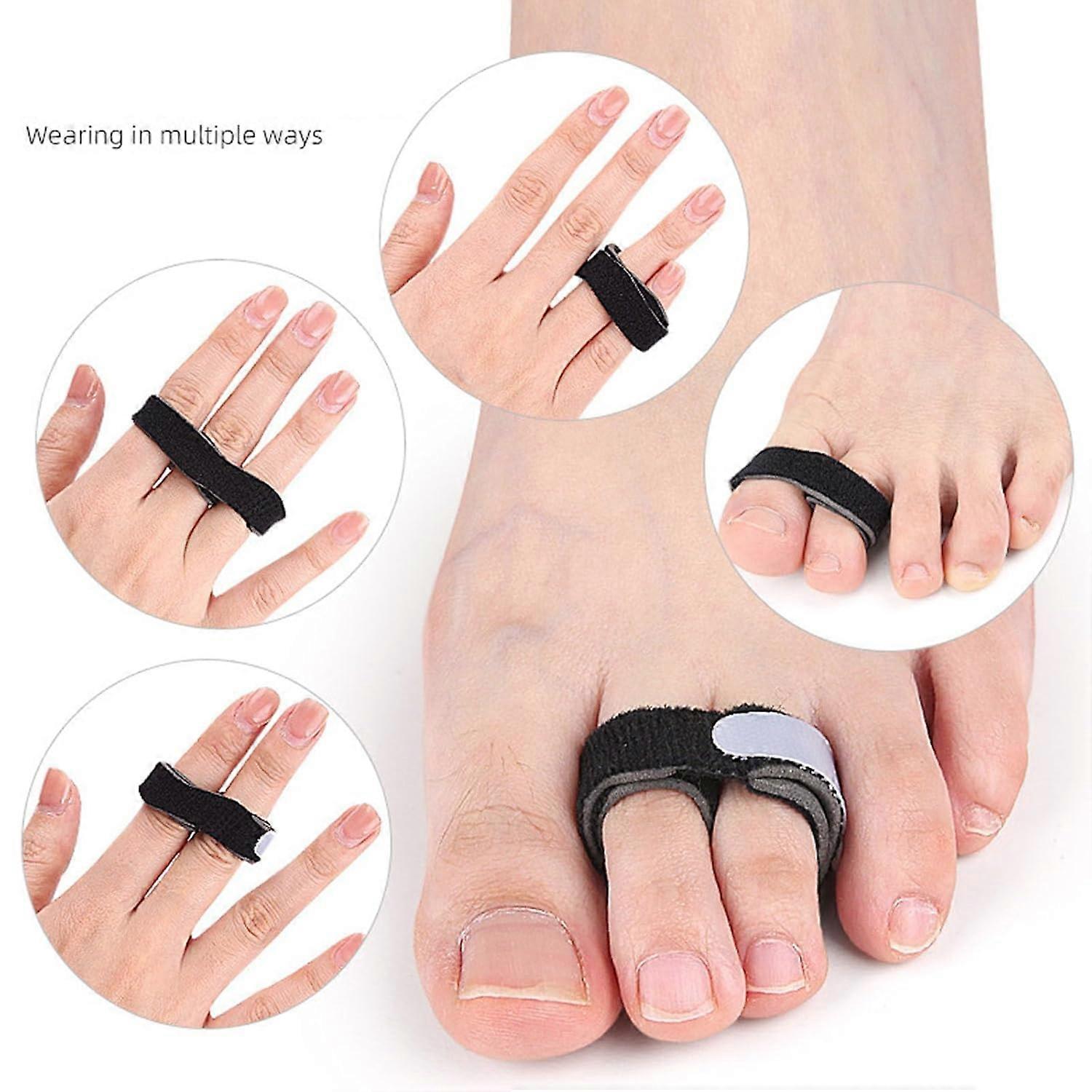 Finger Splint Bands 5-Pack For Injured Fingers, Support And ...
