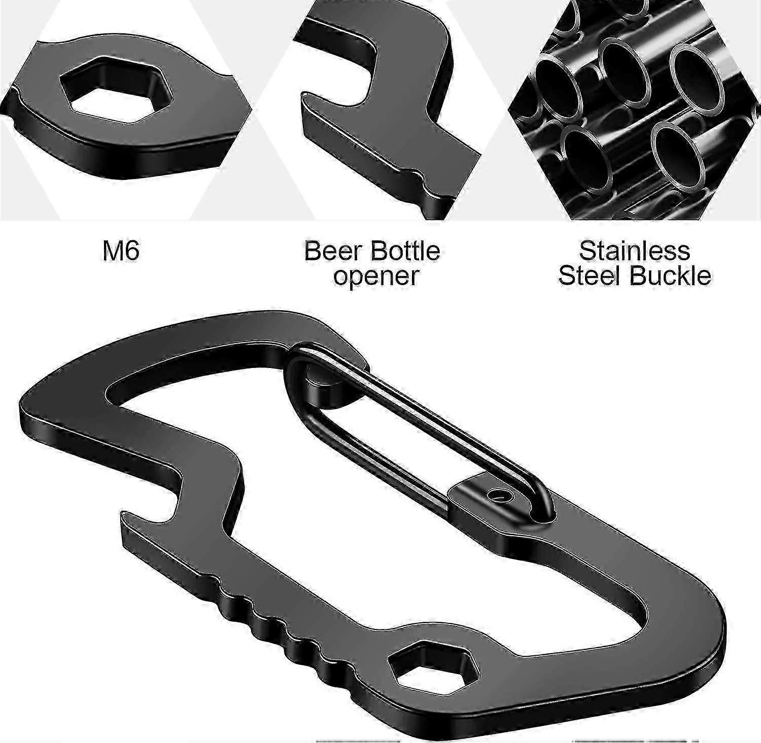 2pcs Retractable Key Chain Multifunction Badge Holder Reel With Steel ...