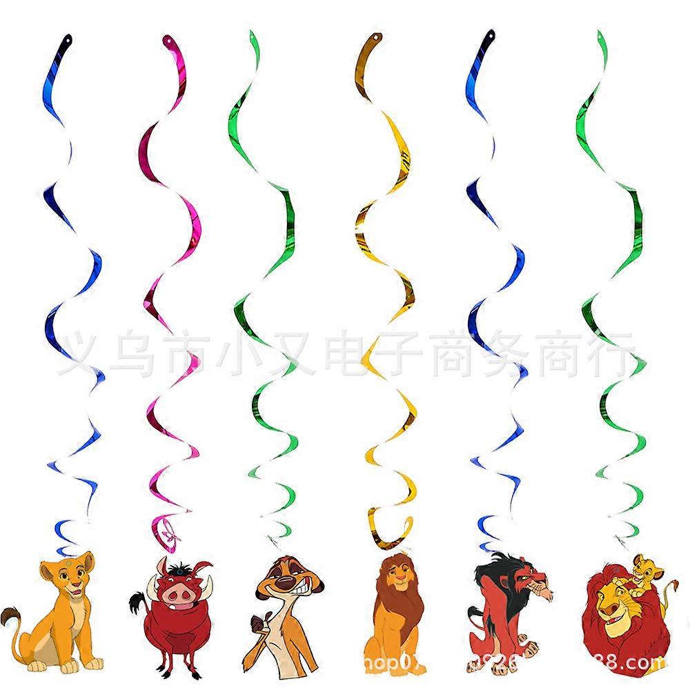 Simba The Lion King themed children's birthday party banner decoration ...
