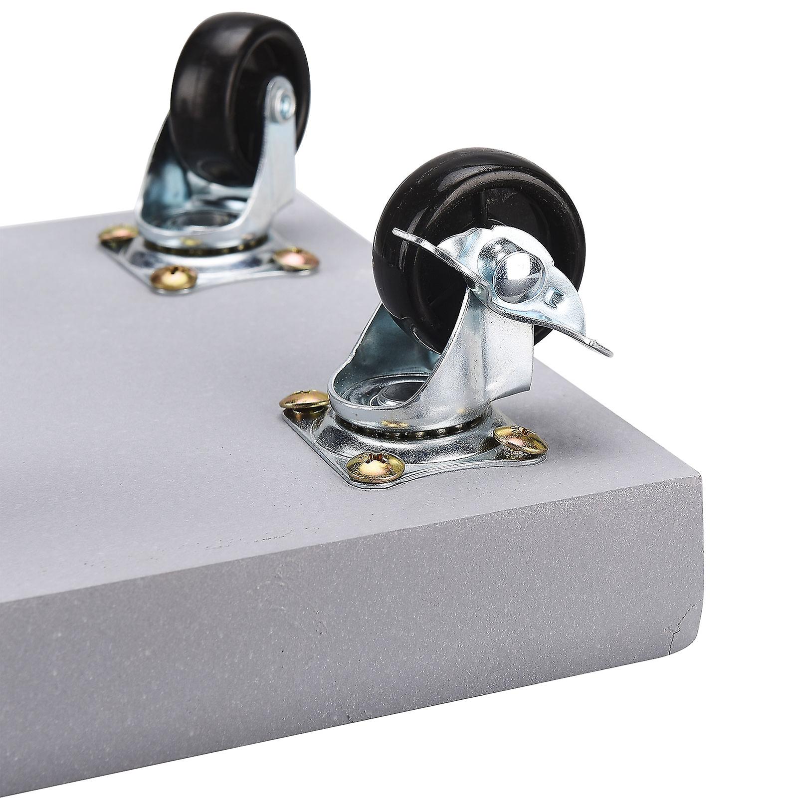 Heavy Duty Caddy Rolling Plant Stand With Square Plant Wheels With ...