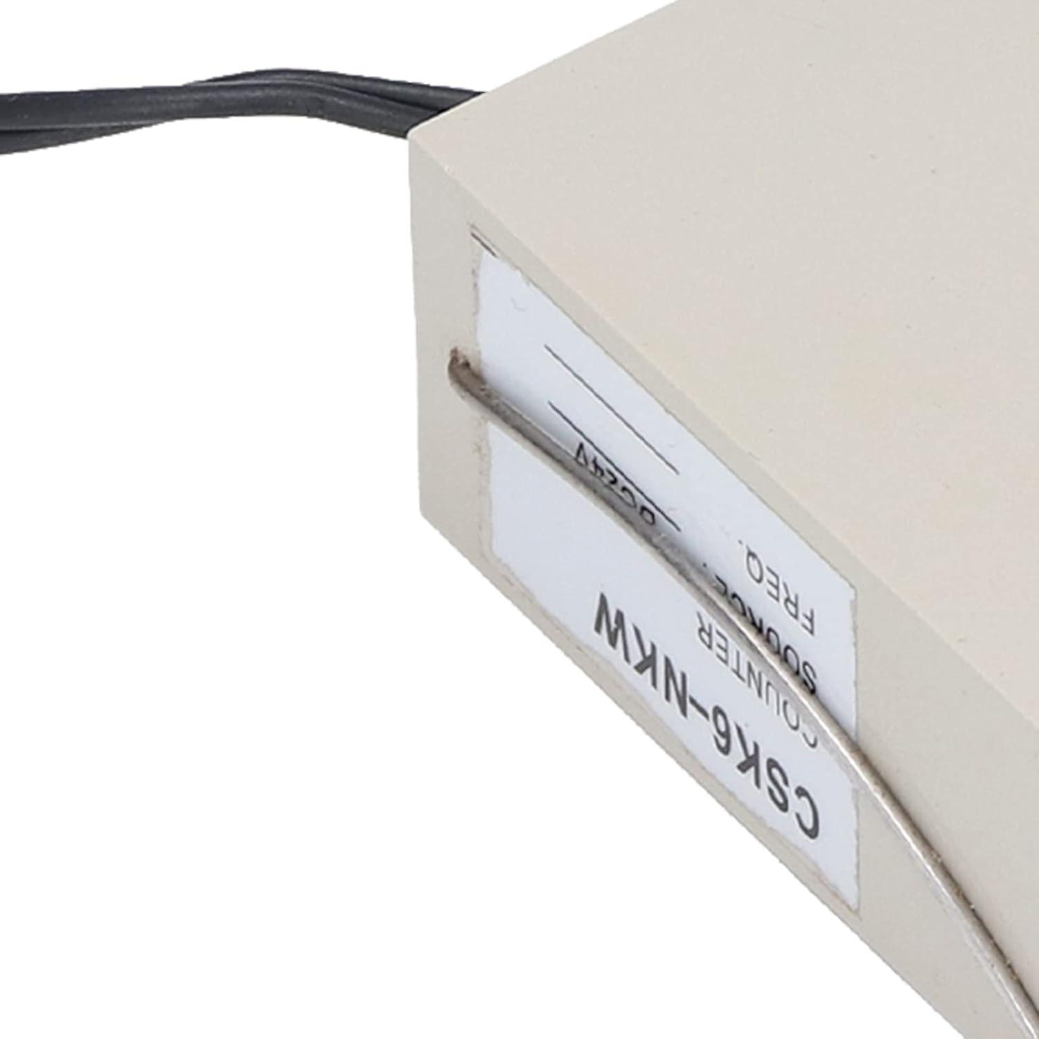 CSK6-NKW Electromagnetic Counter DC24V, Portable 1.5W 6 Digit ...