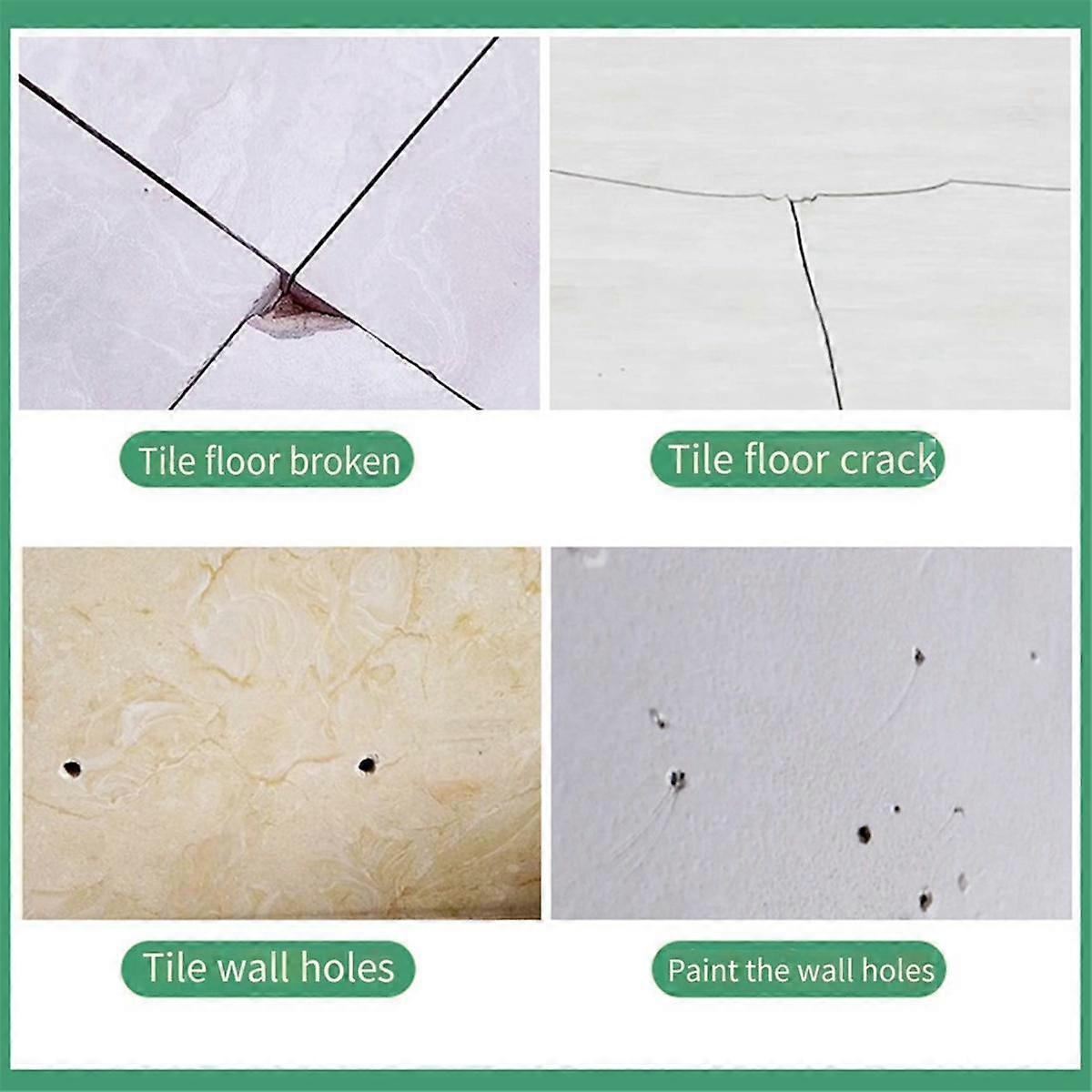 Ceramic Tile Repairing Tool Set Scratch Repairing Crack Fill Tile DIY ...
