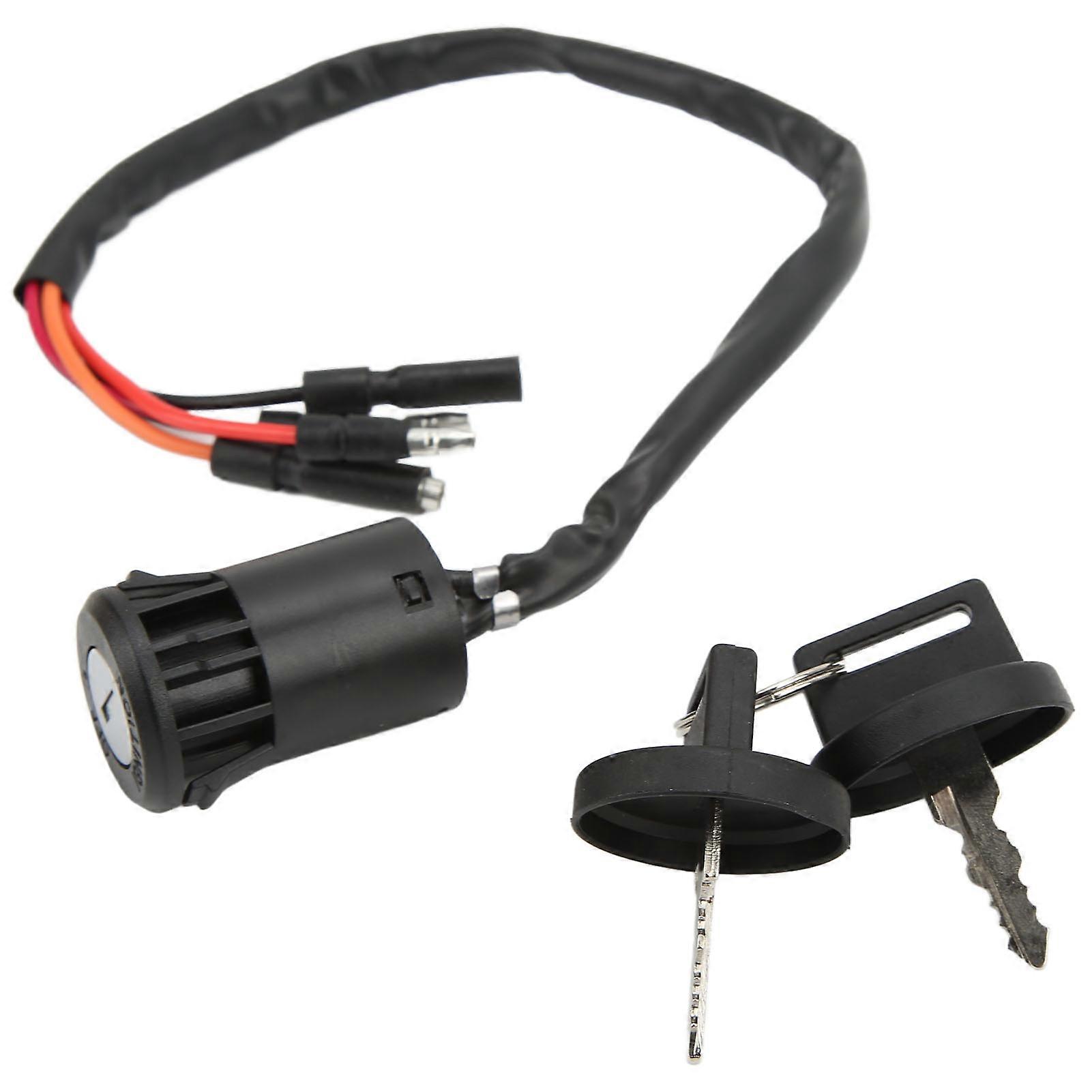 ATV Ignition Switch with 2 Keys Heavy Duty Replacement for TRX300FW ...