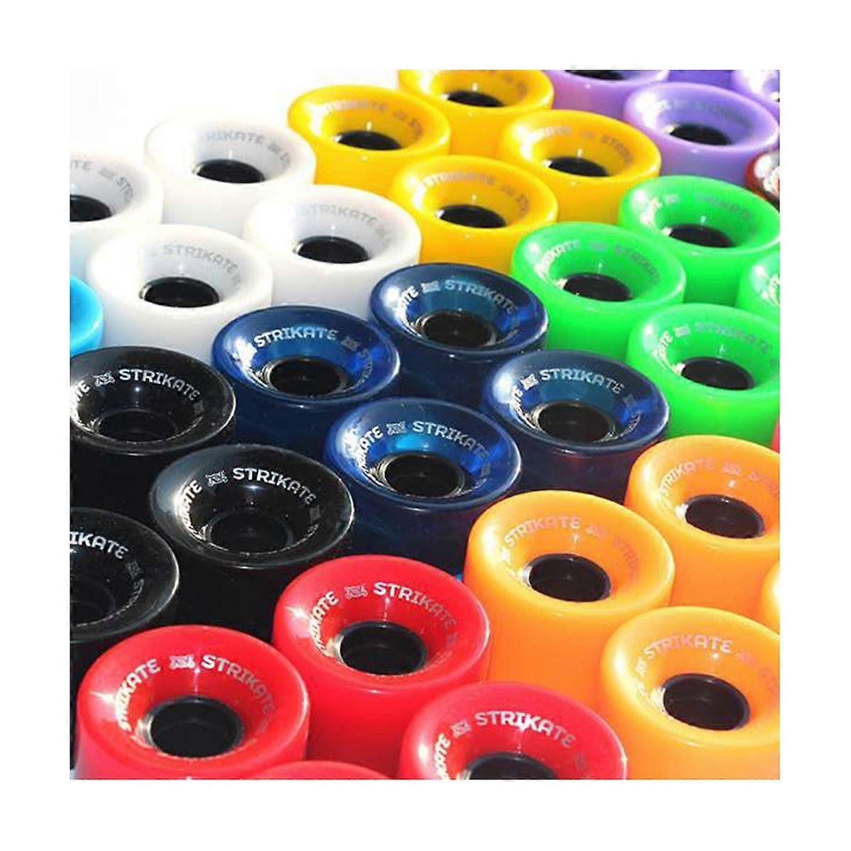 4Pcs 60X45mm Cruiser Skateboard Wheels PU Wheels Long Board Cruiser ...