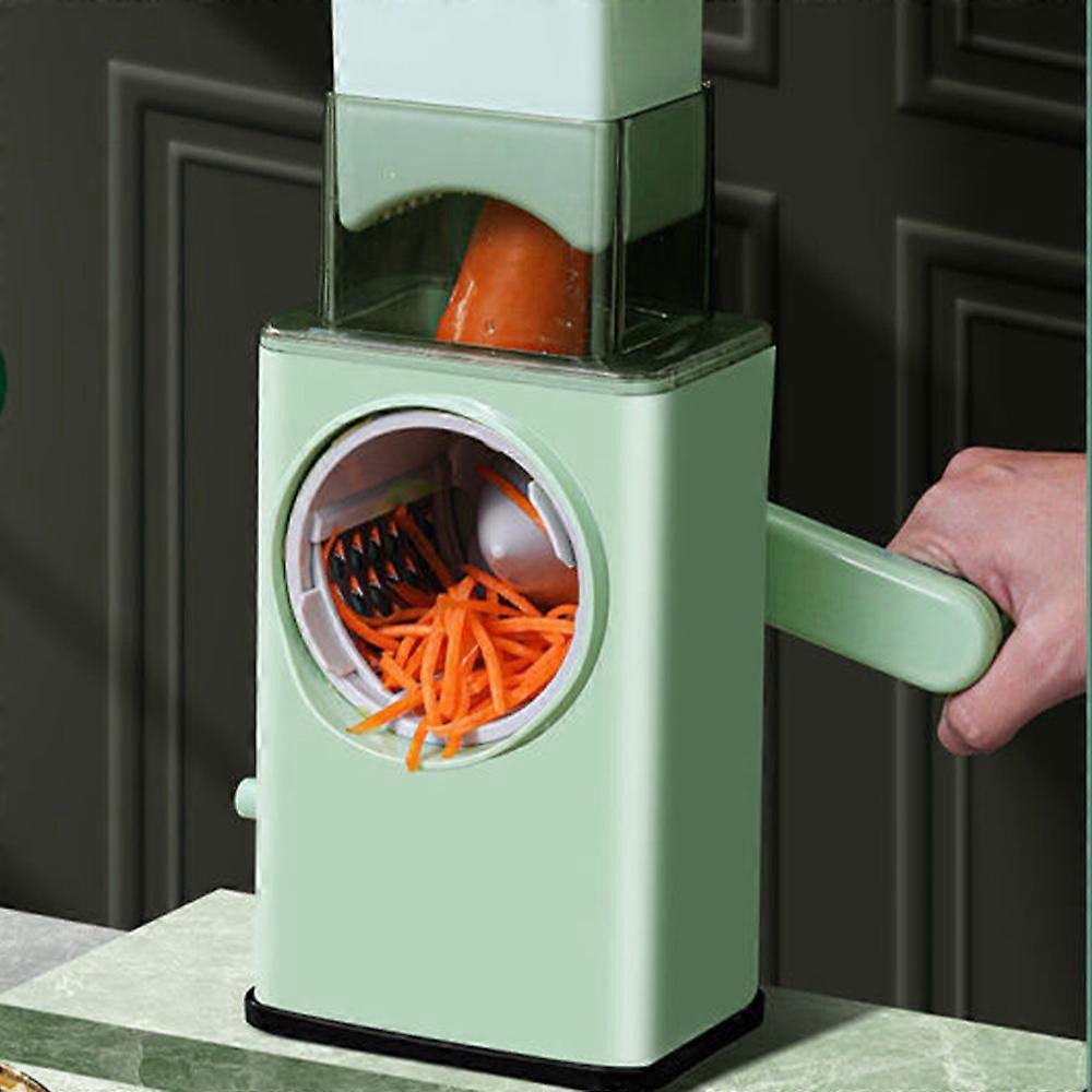 Potato Strip Cucumber Roller Grater Ergonomic Handle & Non-Slip Base ...