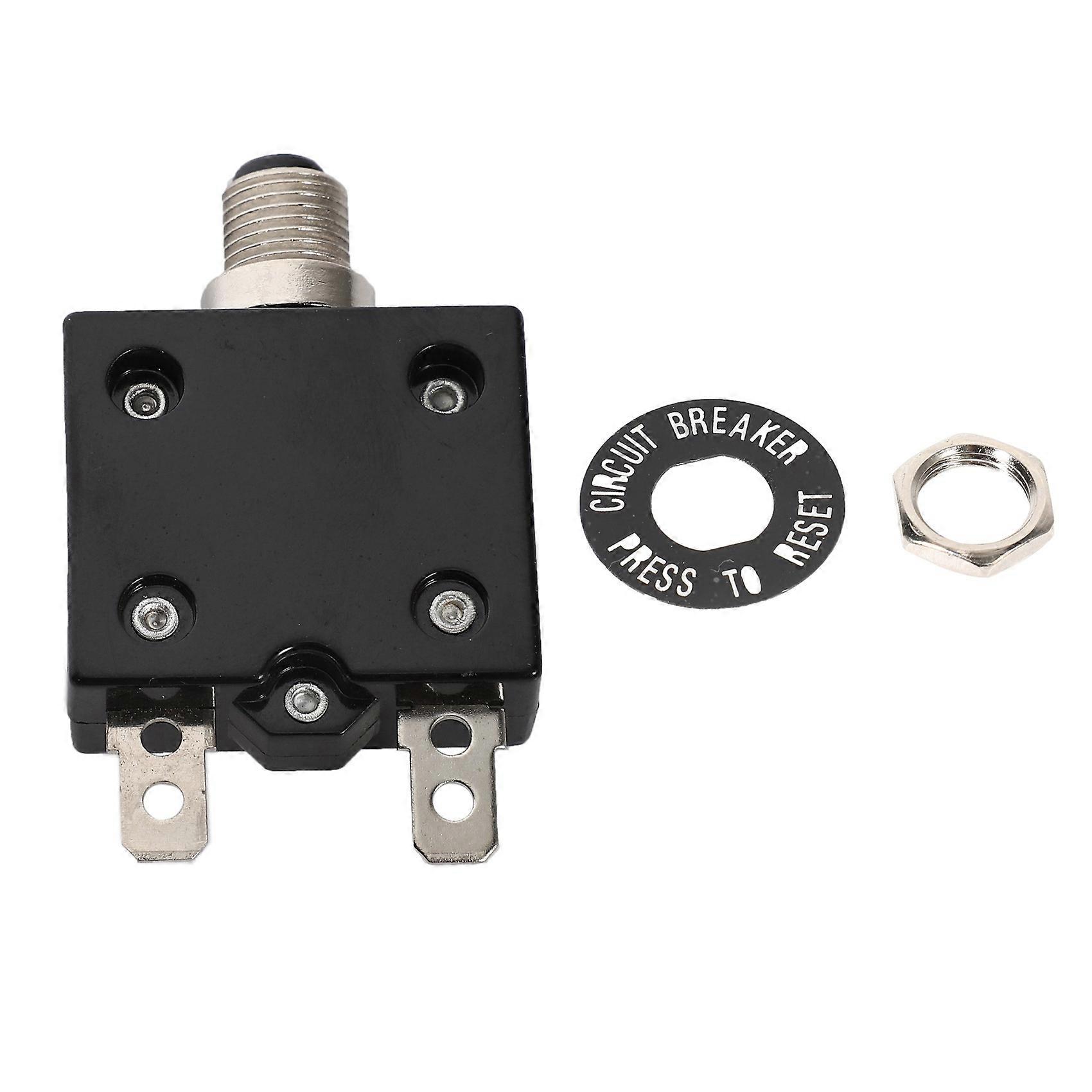 30A 125/250VAC 50VDC Circuit Thermal Breaker Thermal Protector For ...