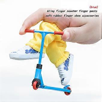Finger Shoes Finger Pants Finger Scooter Toy Set Funny Stress Relief ...