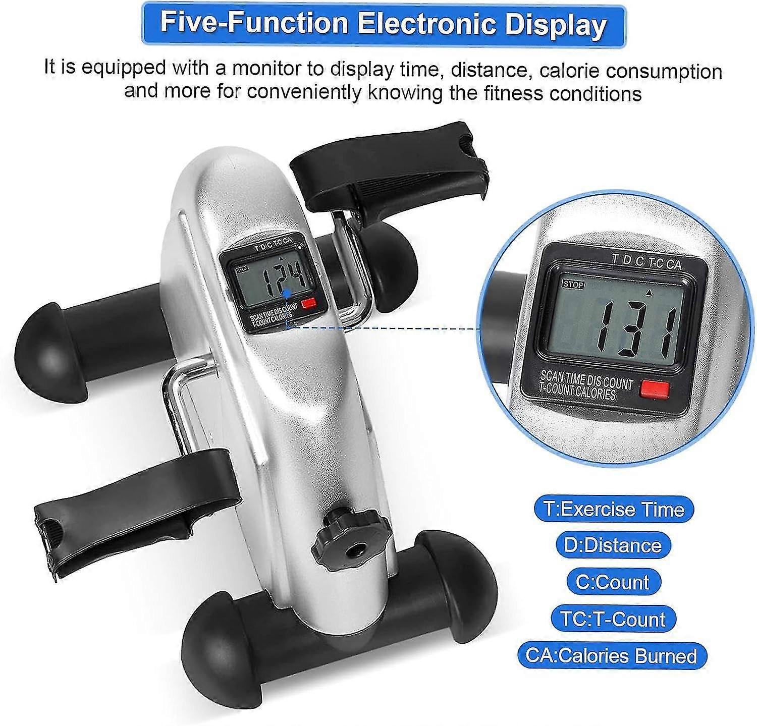 Portable Pedal Exerciser - Compact And Versatile Cardio Workout Tool ...