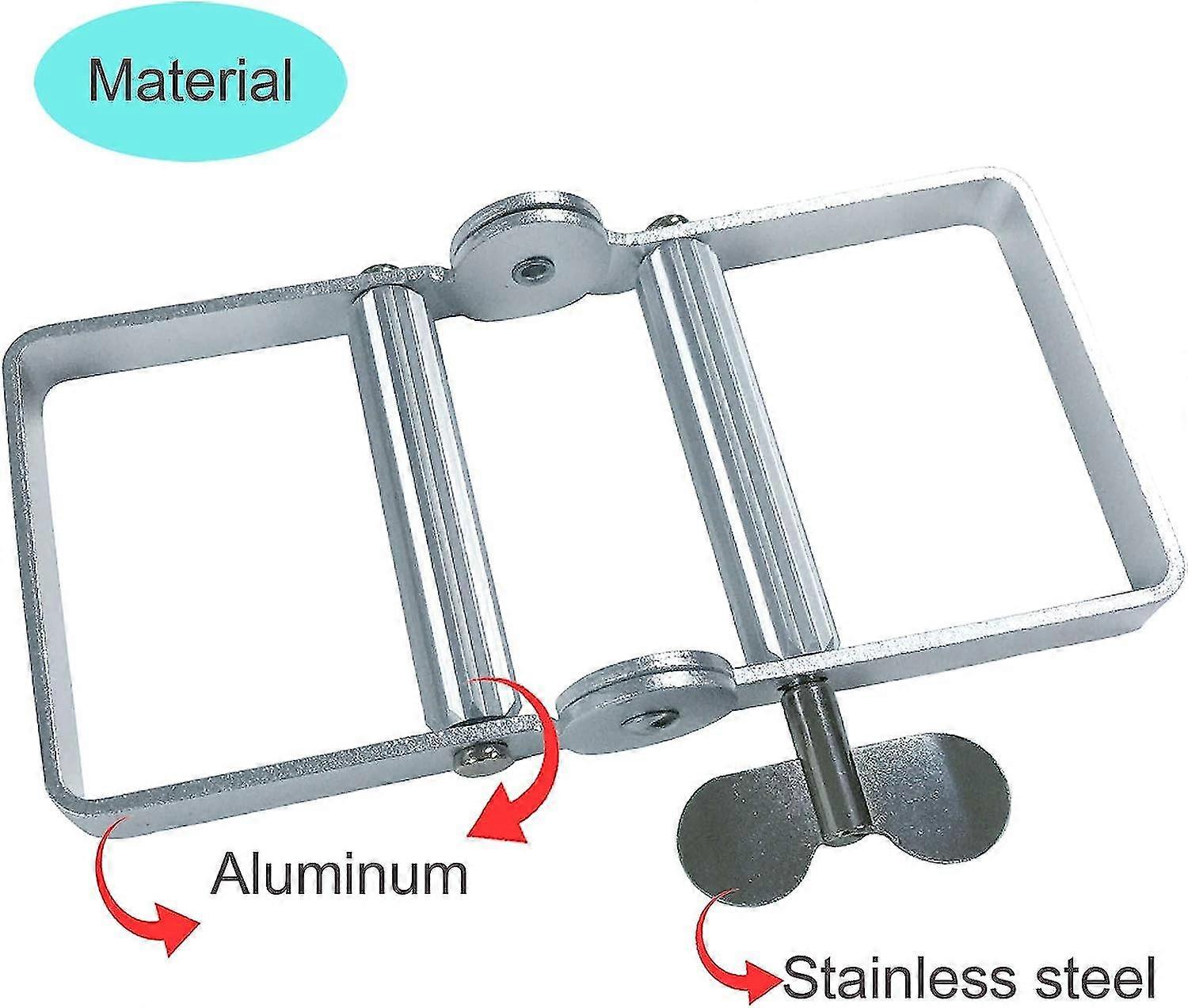 Toothpaste Squeezer, Metal Toothpaste Tube Squeezer Paint Tube Wringer ...
