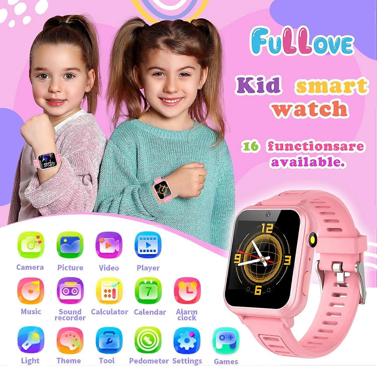 Girl Gifts Kid Smart Watch: Presents for 6-10 Year Old Girls Kids ...