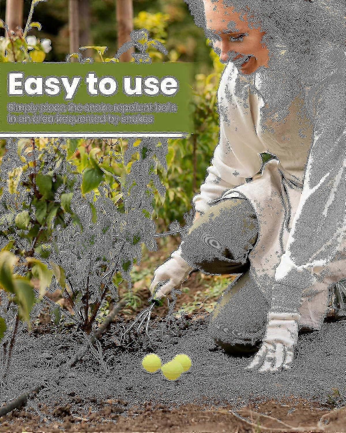 10 Pack Snake Away Repellent, Snake Repellent Balls For Repelling ...