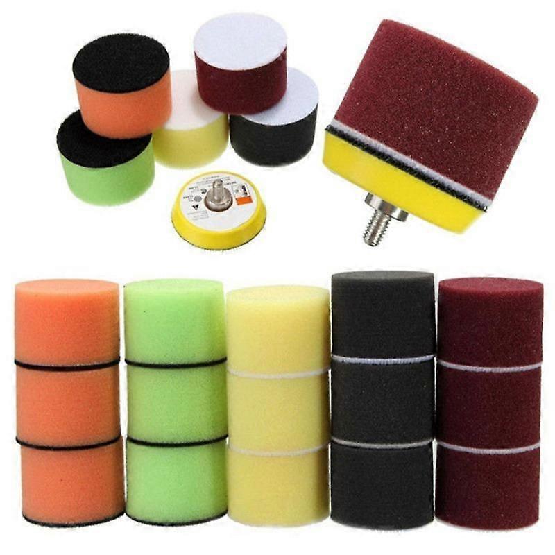 XHX 16pcs 2" 50mm Car Polishing Pad Hand Tool for Car Polisher Scratch ...