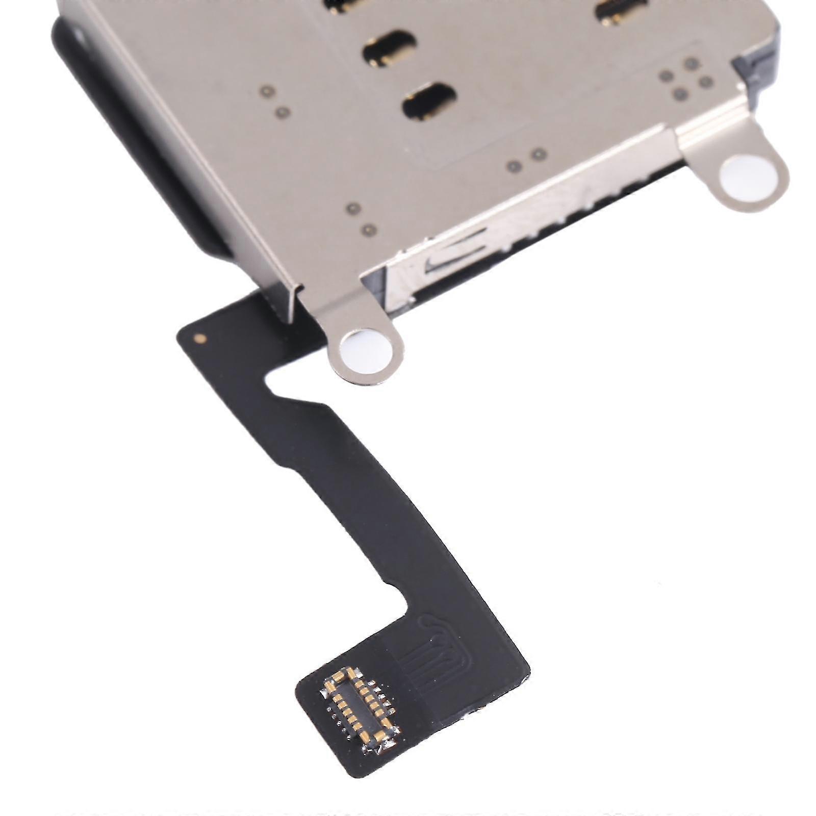 Double Sim Card Reader Socket for iPhone 13 Pro Max, for Dual SIM ...