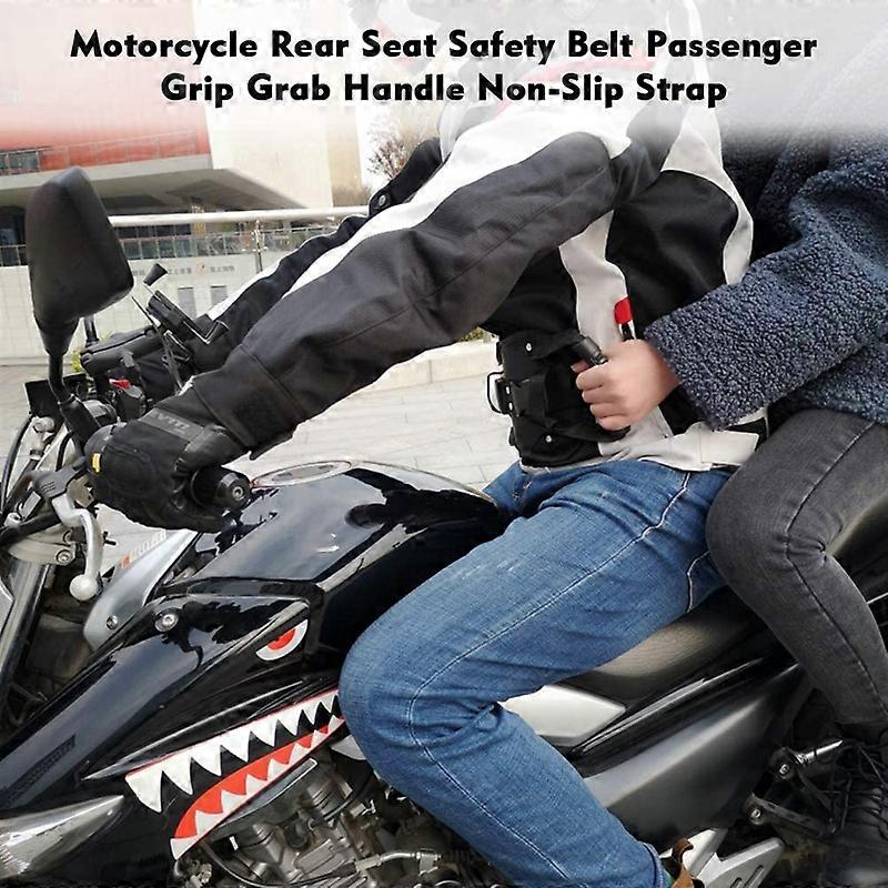 Motorcycle Back Safety Armrest, Passenger Grip Grab Handle Non-Slip ...