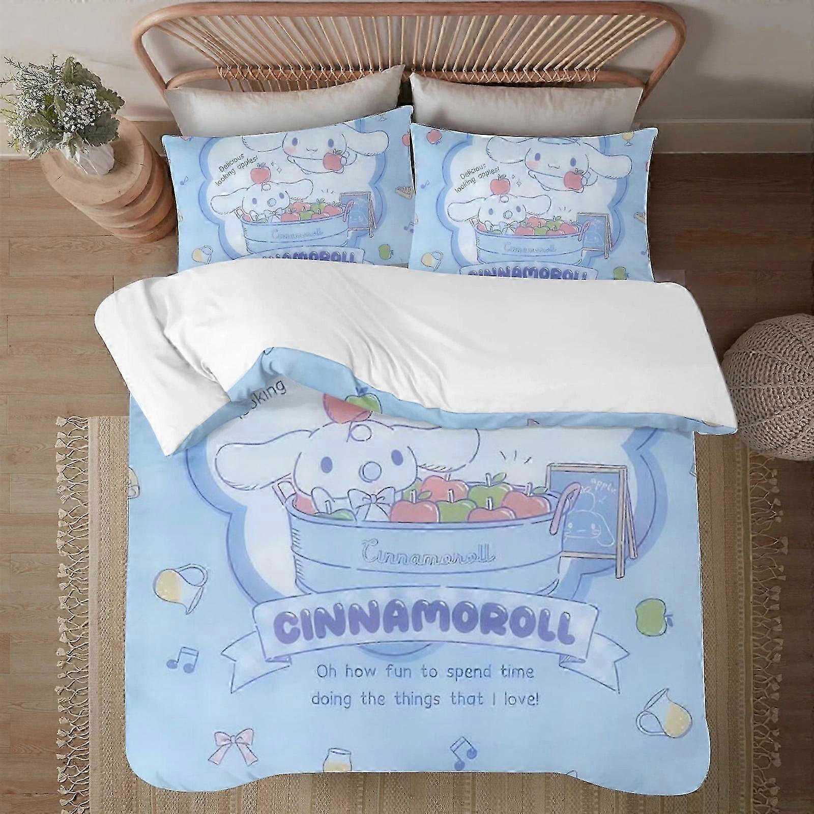 o586 Bed Sheets Sanrio Soft3D Printed Duvet Cover Bedding Set with ...