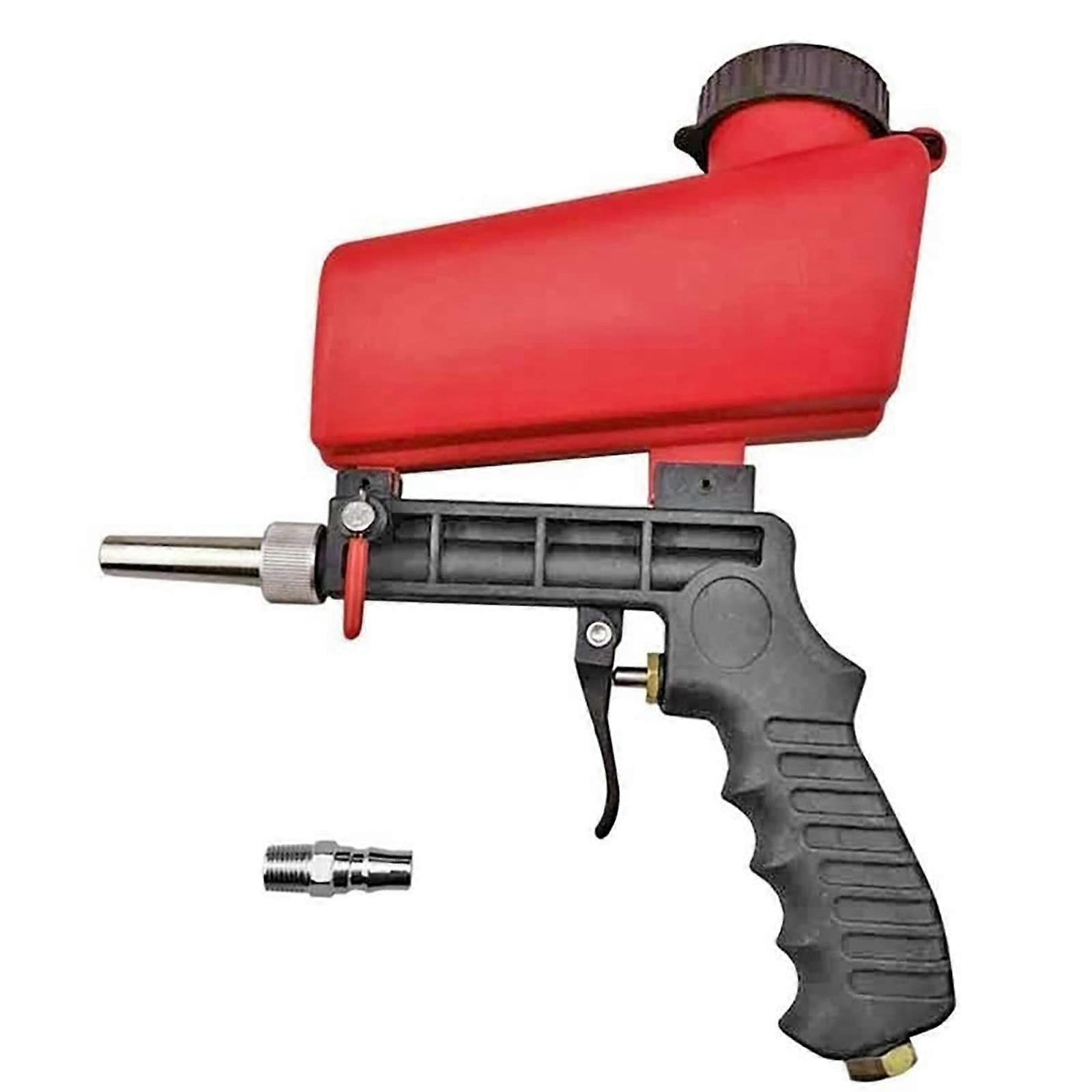 Hand Held Sand Blaster for Metal Wood and Glass, Portable Sandblaster ...